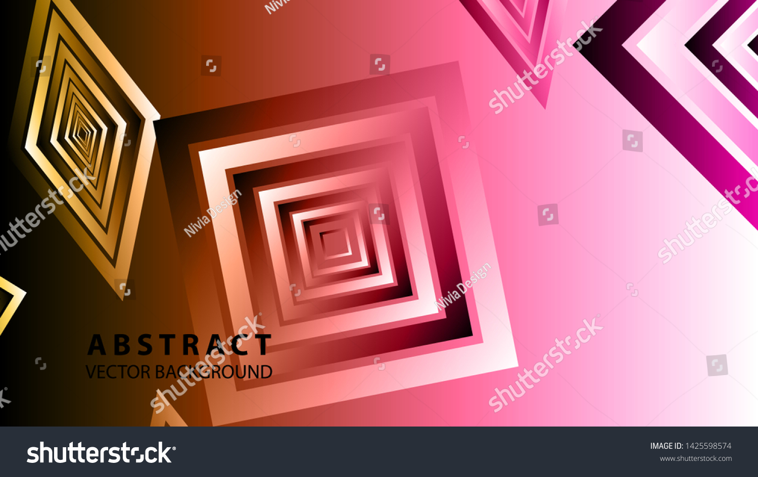 Diamond Shape Background Gradient Color Vector Stock Vector (Royalty ...