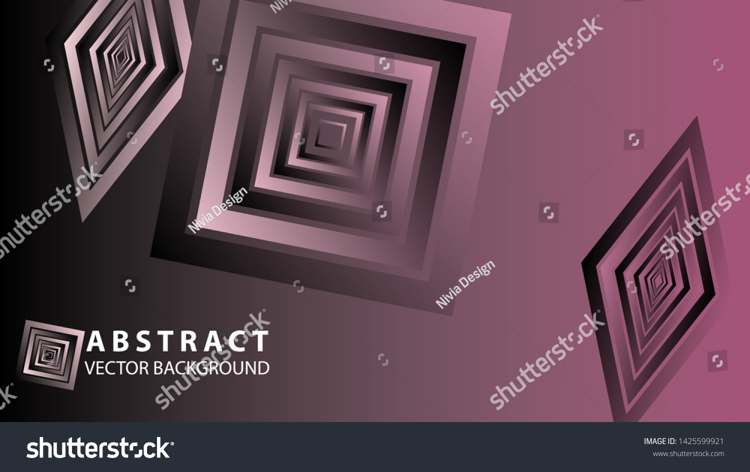 Diamond Shape Background Gradient Color Vector Stock Vector (Royalty ...