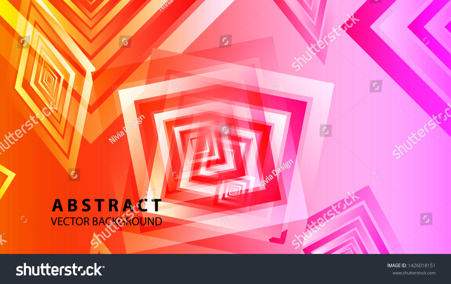 Diamond Shape Background Gradient Color Vector Stock Vector (Royalty ...