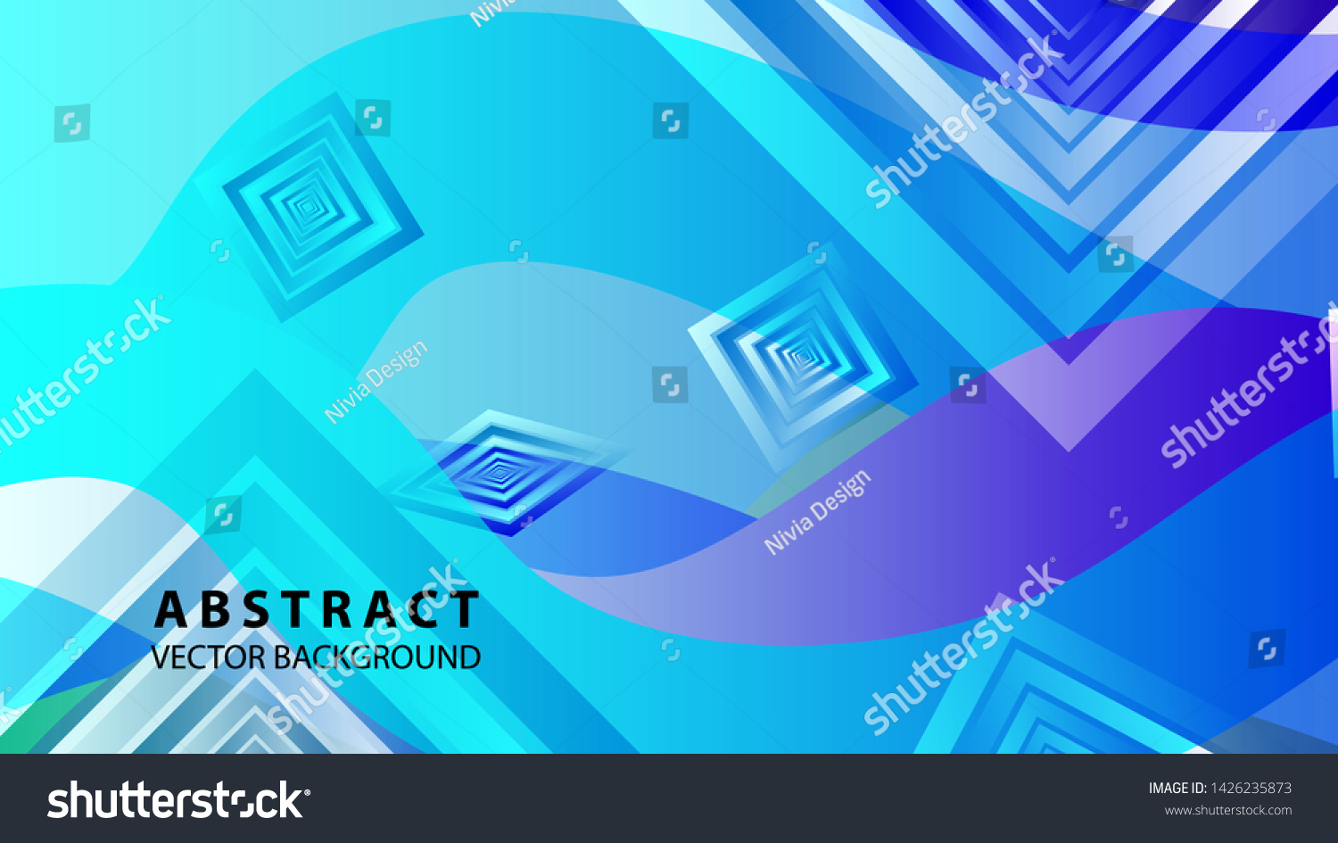 Diamond Shape Background Gradient Color Vector Stock Vector (Royalty ...