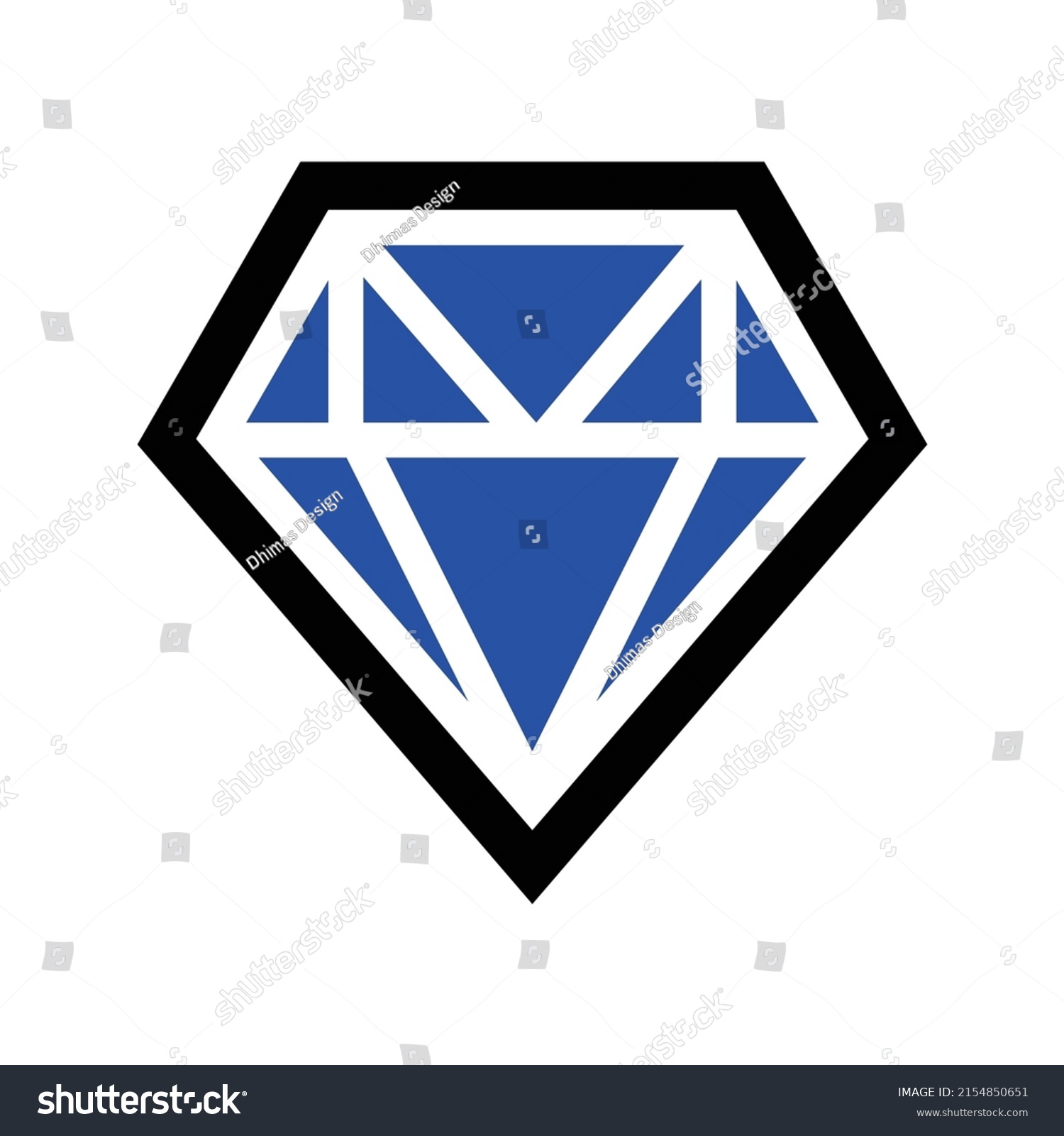 Diamond Vector Logo Design Template Stock Vector (Royalty Free ...