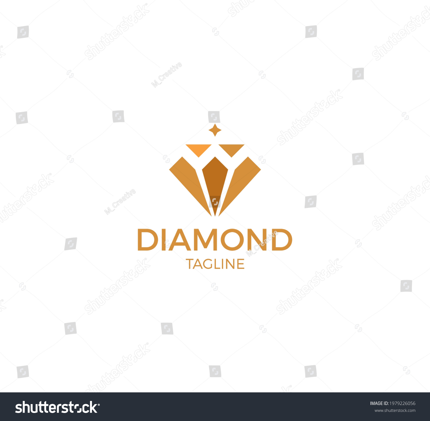 Diamond Vector Logo Template Design Stock Vector (Royalty Free ...
