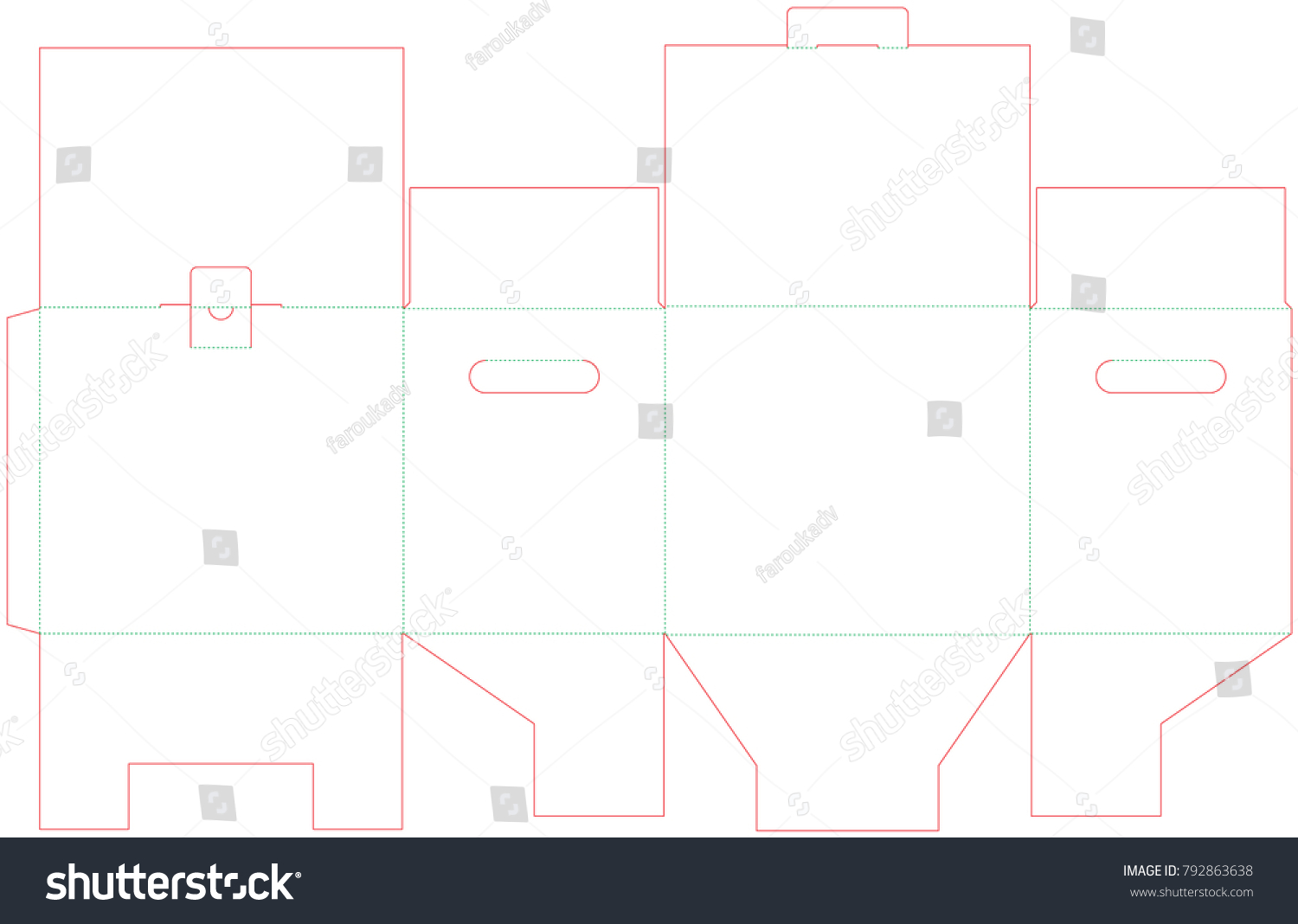 Die Cut Templates Stock Vector (Royalty Free) 792863638 | Shutterstock