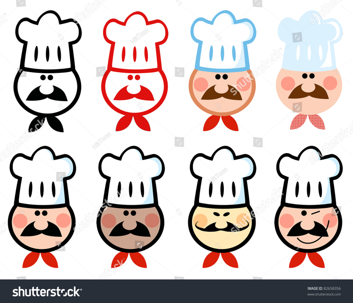Different Chef Iconvector Collection: เวกเตอร์สต็อก (ปลอดค่าลิขสิทธิ์ ...