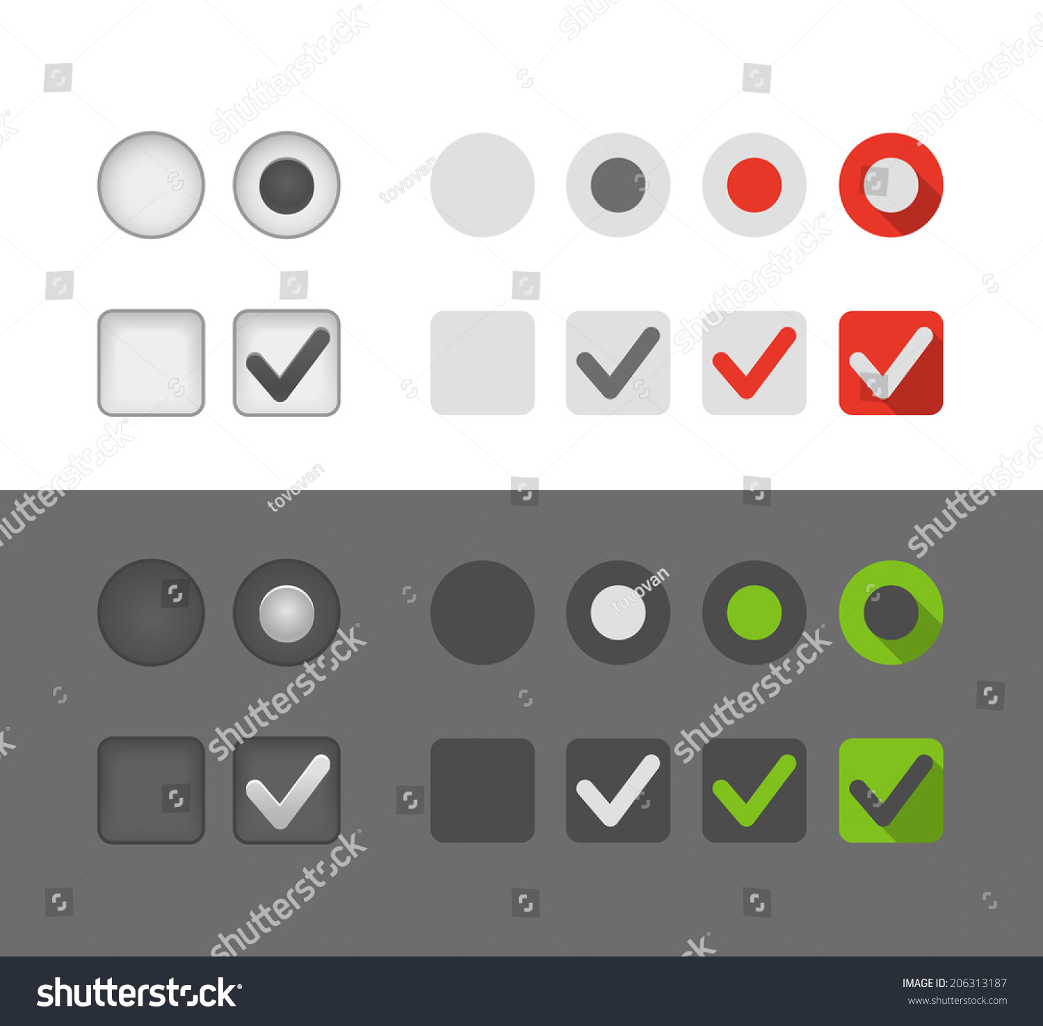 207,455 imágenes de Radio buttons - Imágenes, fotos y vectores de stock ...
