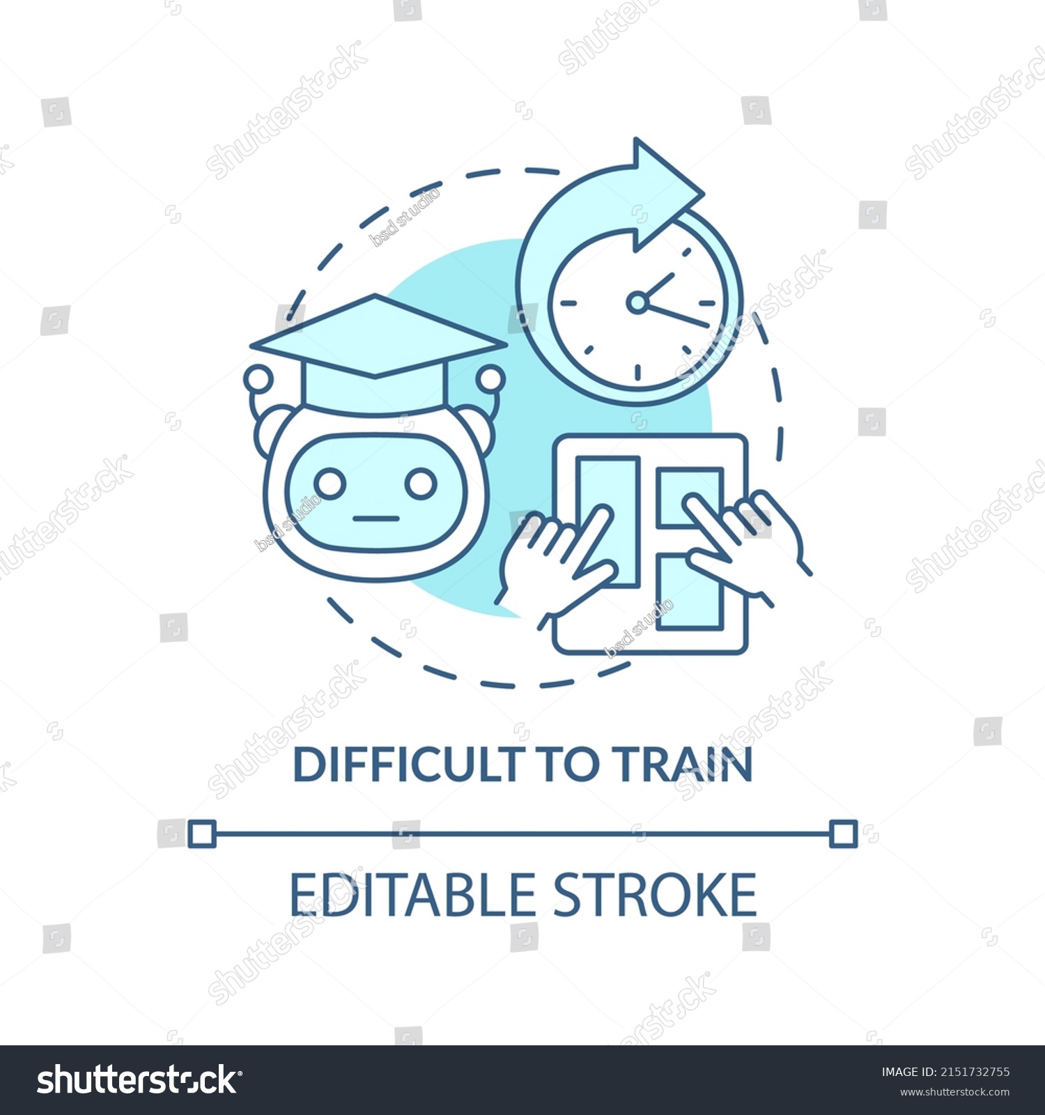 Difficult Train Turquoise Concept Icon Manual Stock Vector (Royalty ... Difficult Train Turquoise Concept Icon Manual Stock Vector (Royalty ...