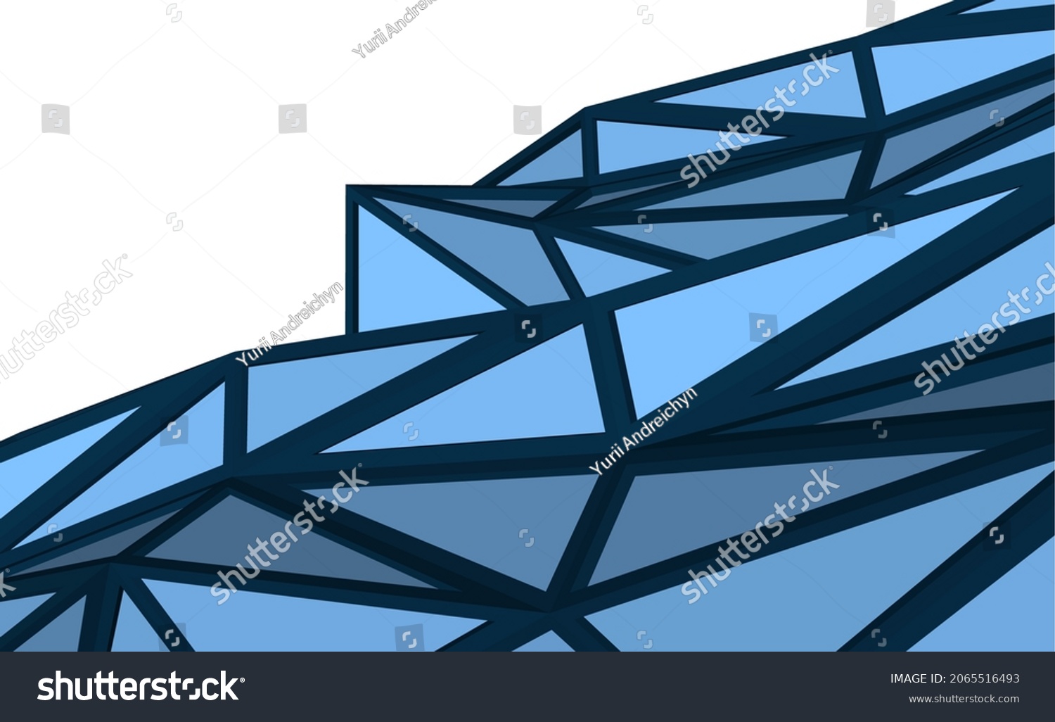 Digital Architecture Drawing Vector 3d Illustration Stock Vector ...