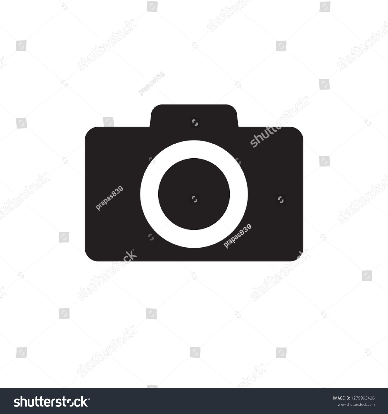Digital Camera Icon Vector Illustration Stock Vector (Royalty Free ...