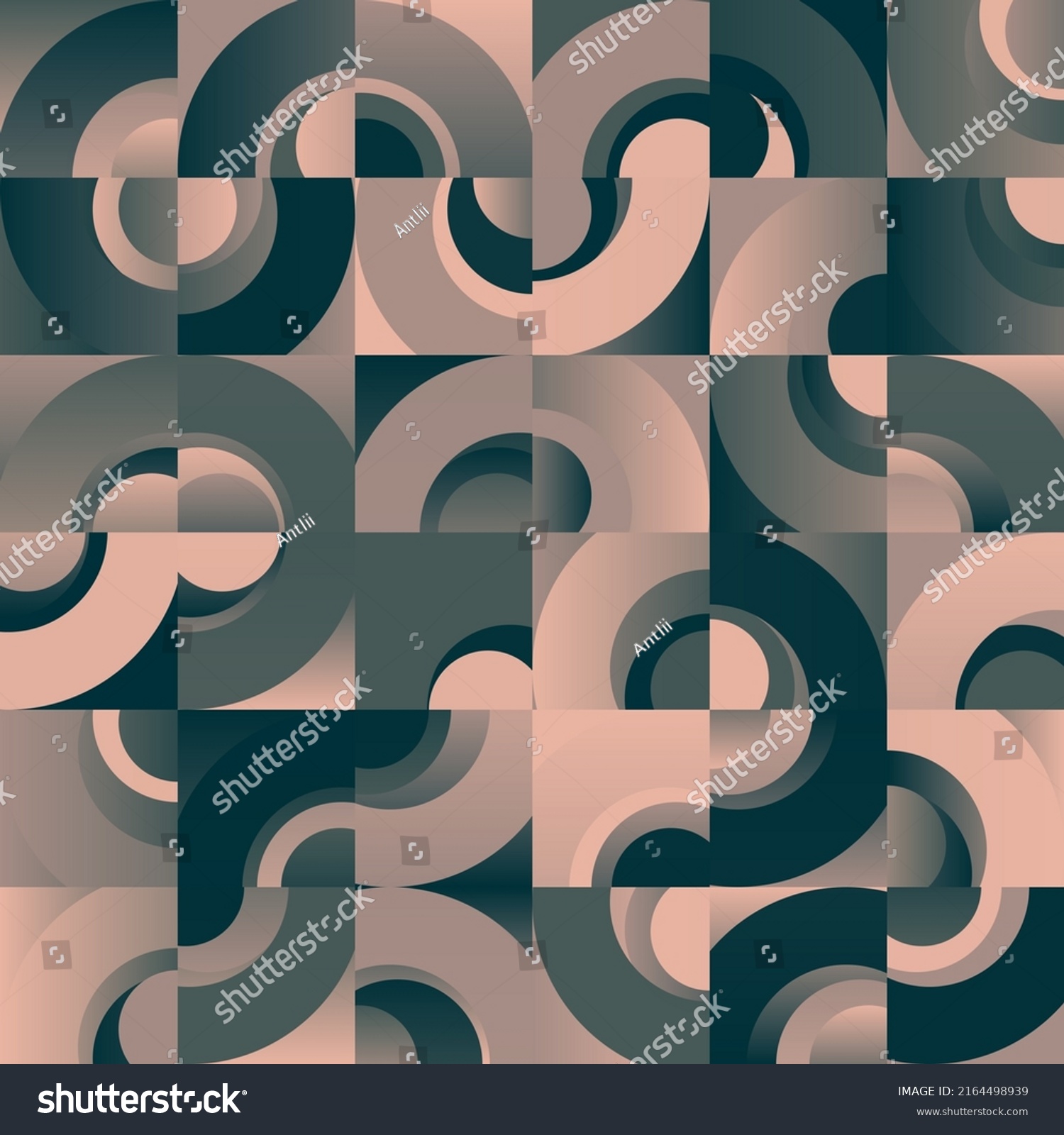 Digital Collage Graphics Pattern Made Vector Stock Vector (Royalty Free ...