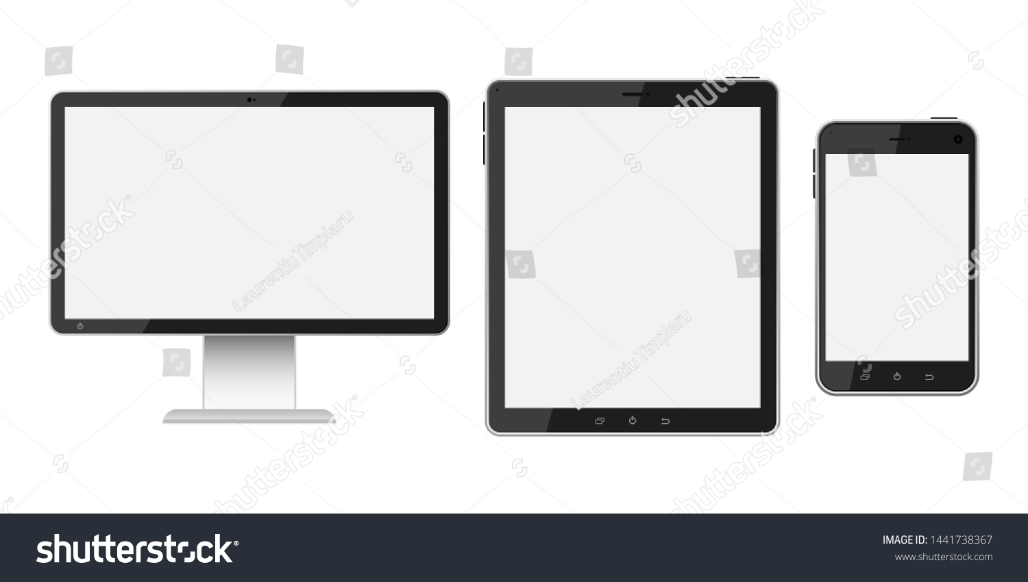 Digital Device Vector Design Illustration Isolated Stock Vector ...