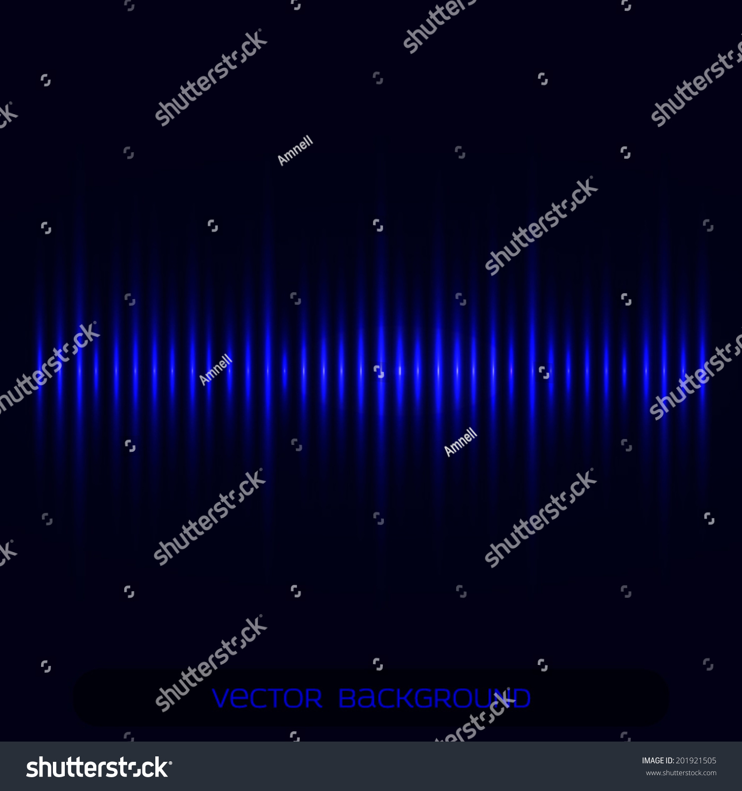 Digital Equalizer Vector Illustration Waveform Background: Vector có ...