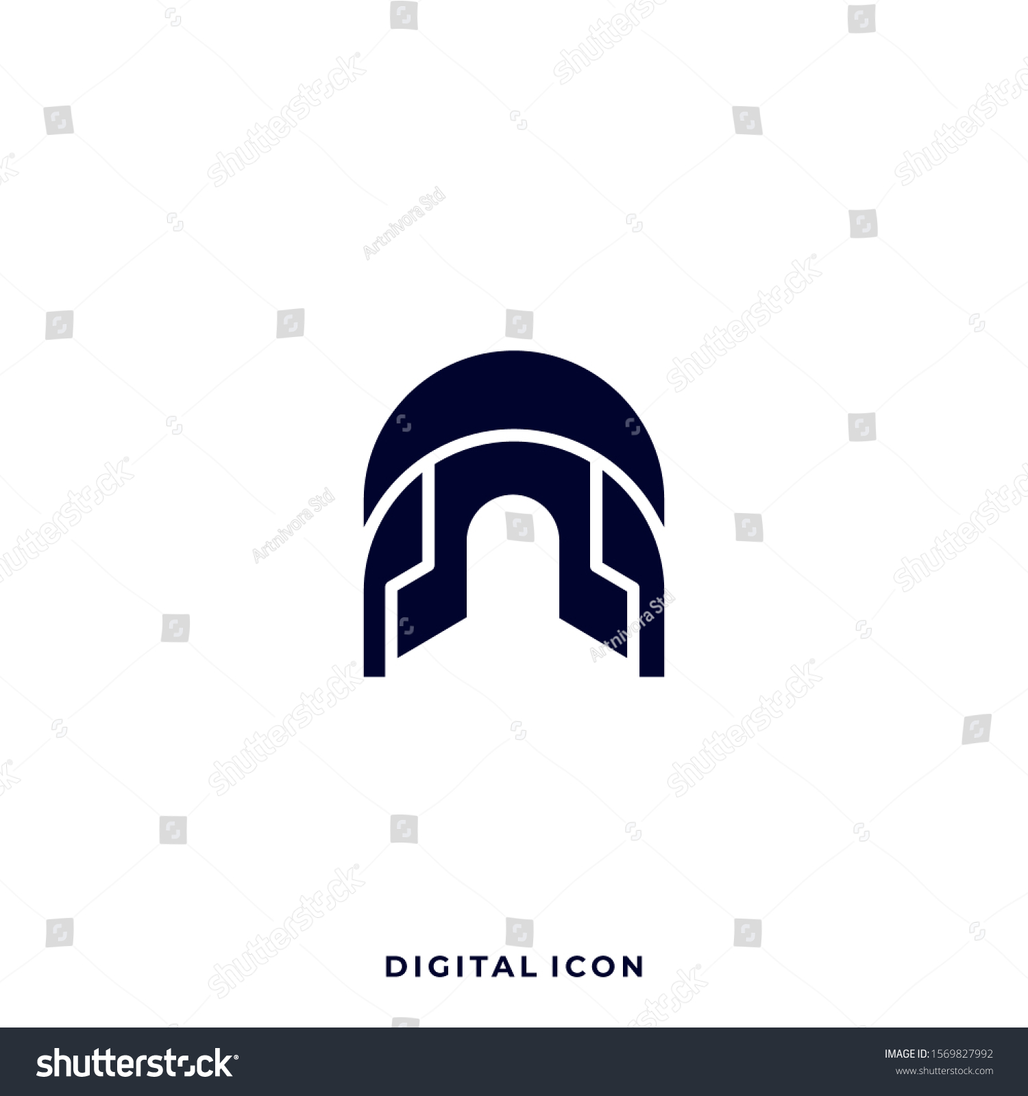 Digital Media Icon Application Illustration Vector Stock Vector ...