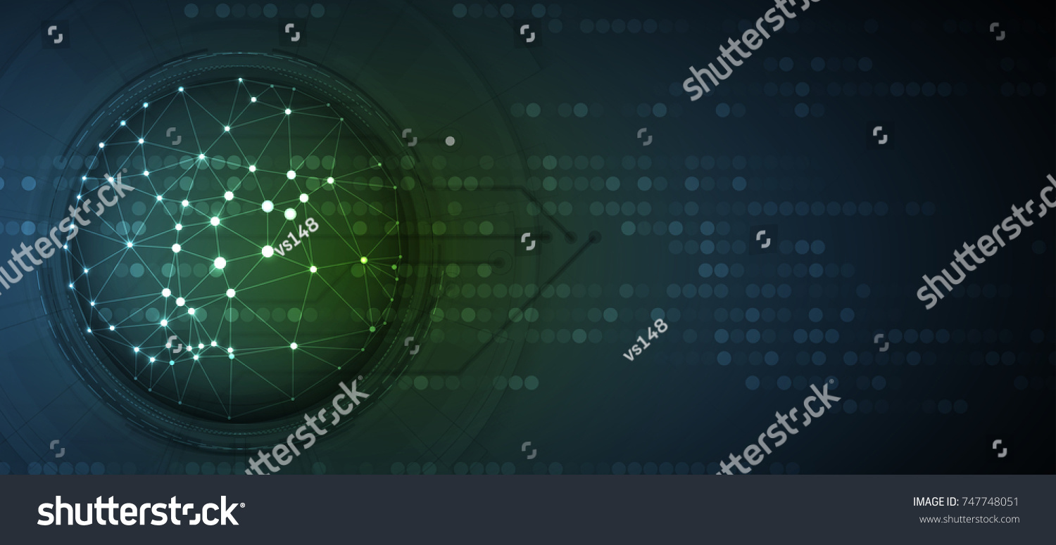 Digital Technology World Business Virtual Concept Stock Vector (Royalty ...