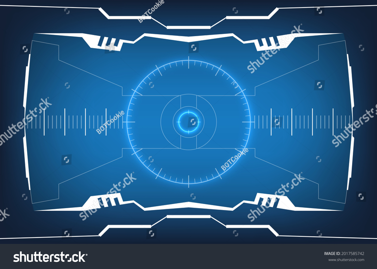 Digital User Graphic Hitech Control Panel: เวกเตอร์สต็อก (ปลอดค่า ...