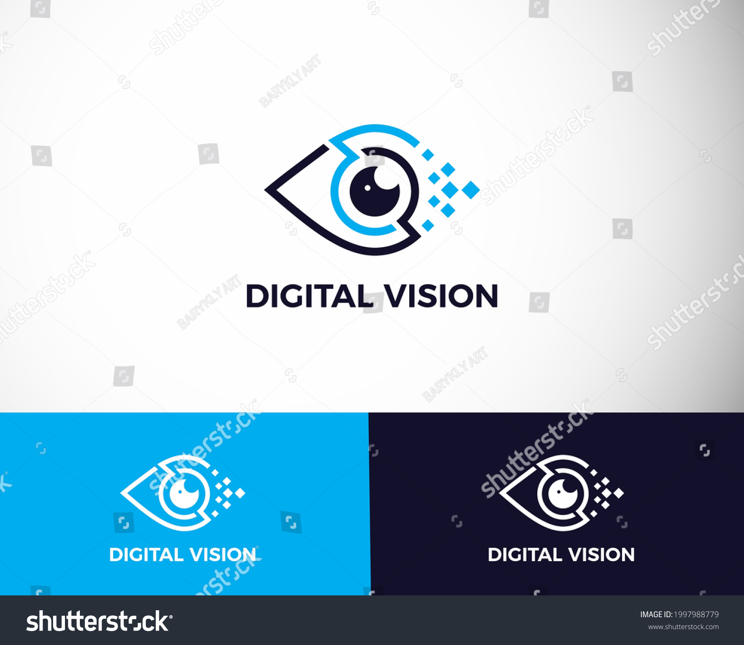 Digital Vision Logo Creative Circle Camera Stock Vector (Royalty Free ...