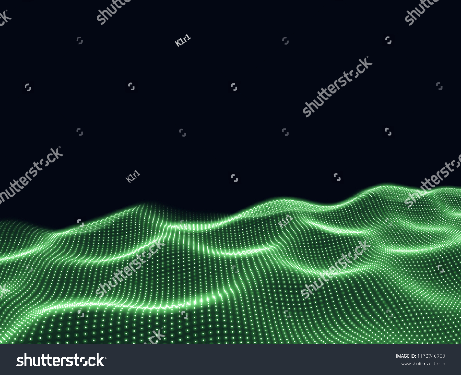 Digital Wave Vector Illustration: เวกเตอร์สต็อก (ปลอดค่าลิขสิทธิ์ ...