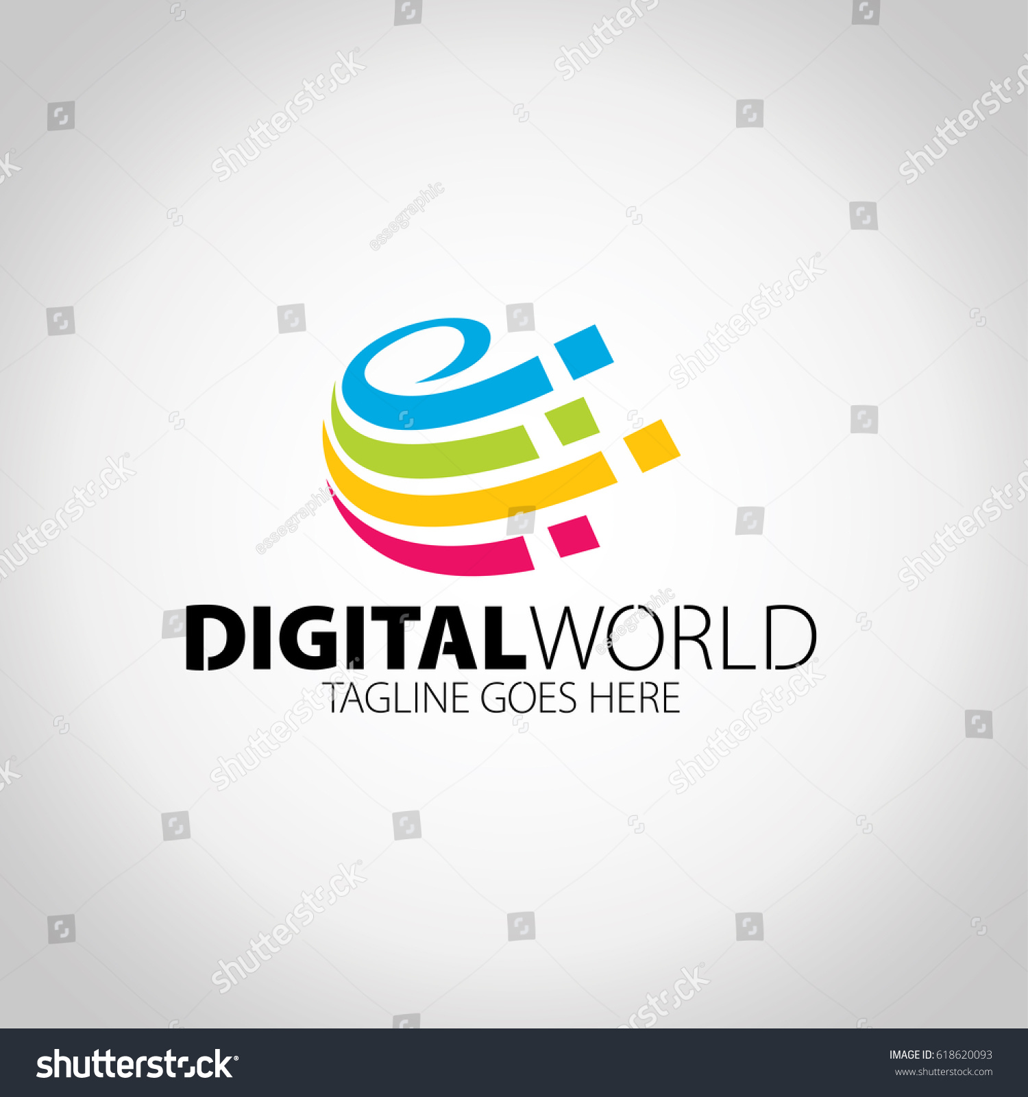 47,439 Digital world logo Images, Stock Photos & Vectors | Shutterstock