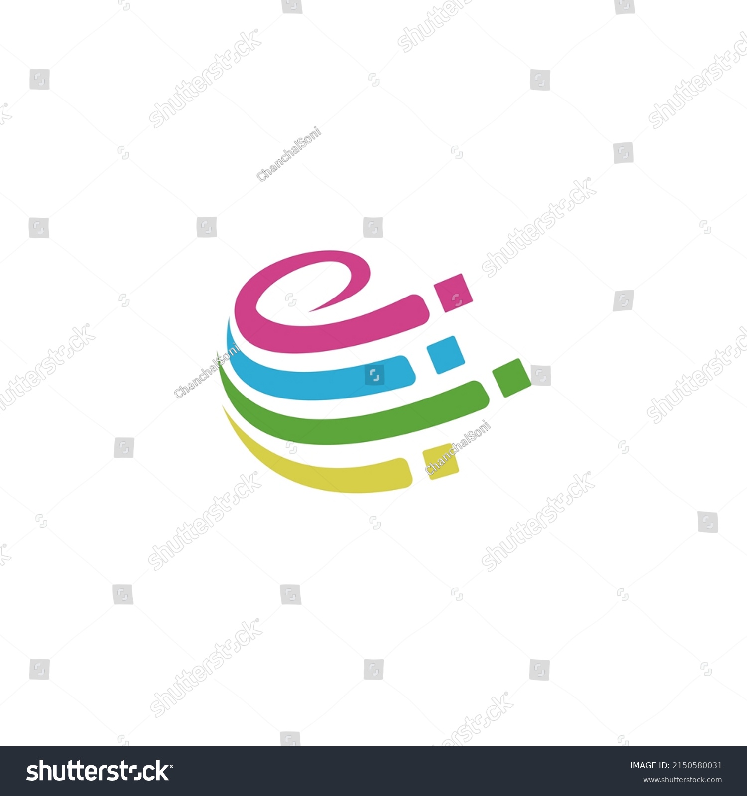 Digital Word Logo Design Vector Stock Vector (Royalty Free) 2150580031 ...