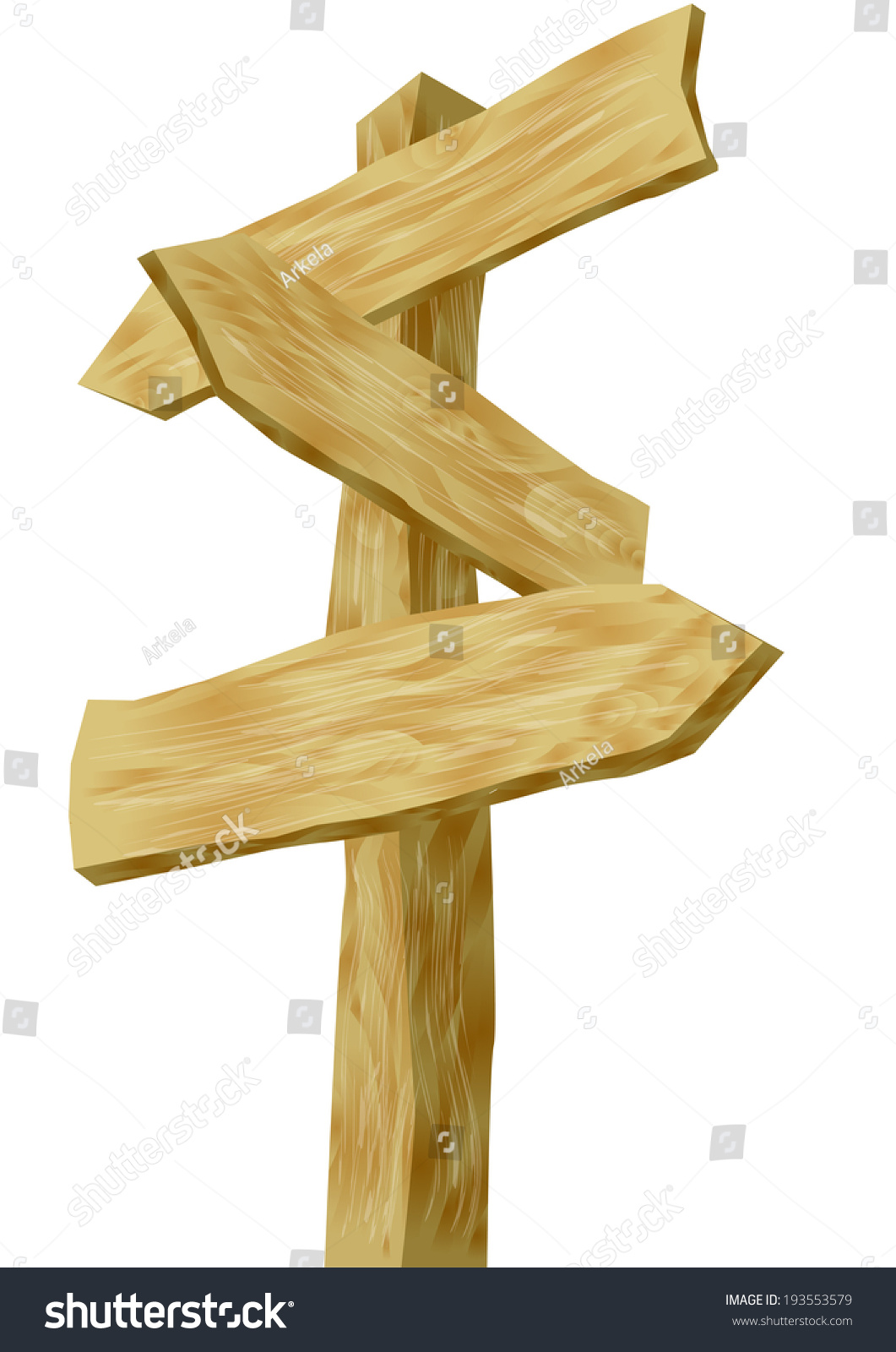 Directional Signs Stock Vector (Royalty Free) 193553579 | Shutterstock
