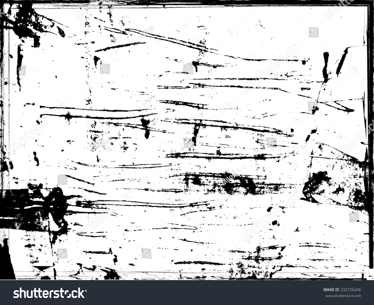Dirt Texture Distress Border Frame Stock Vector (Royalty Free ...