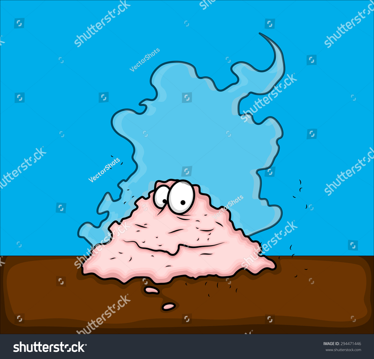 Dirty Smell Cartoon Vector Stock Vector (Royalty Free) 294471446 ...
