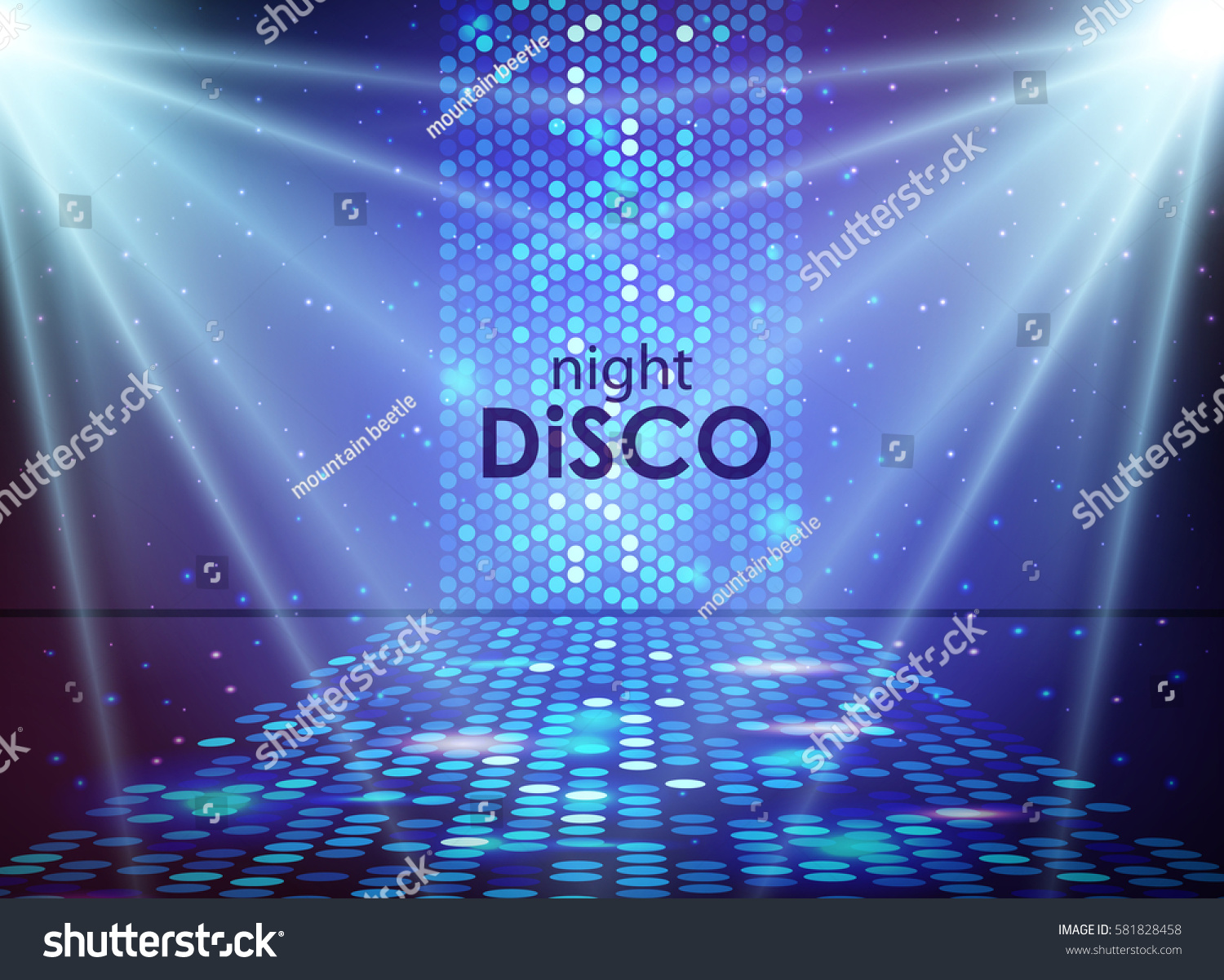 Disco Abstract Background Disco Ball Texture: vector de stock (libre de ...