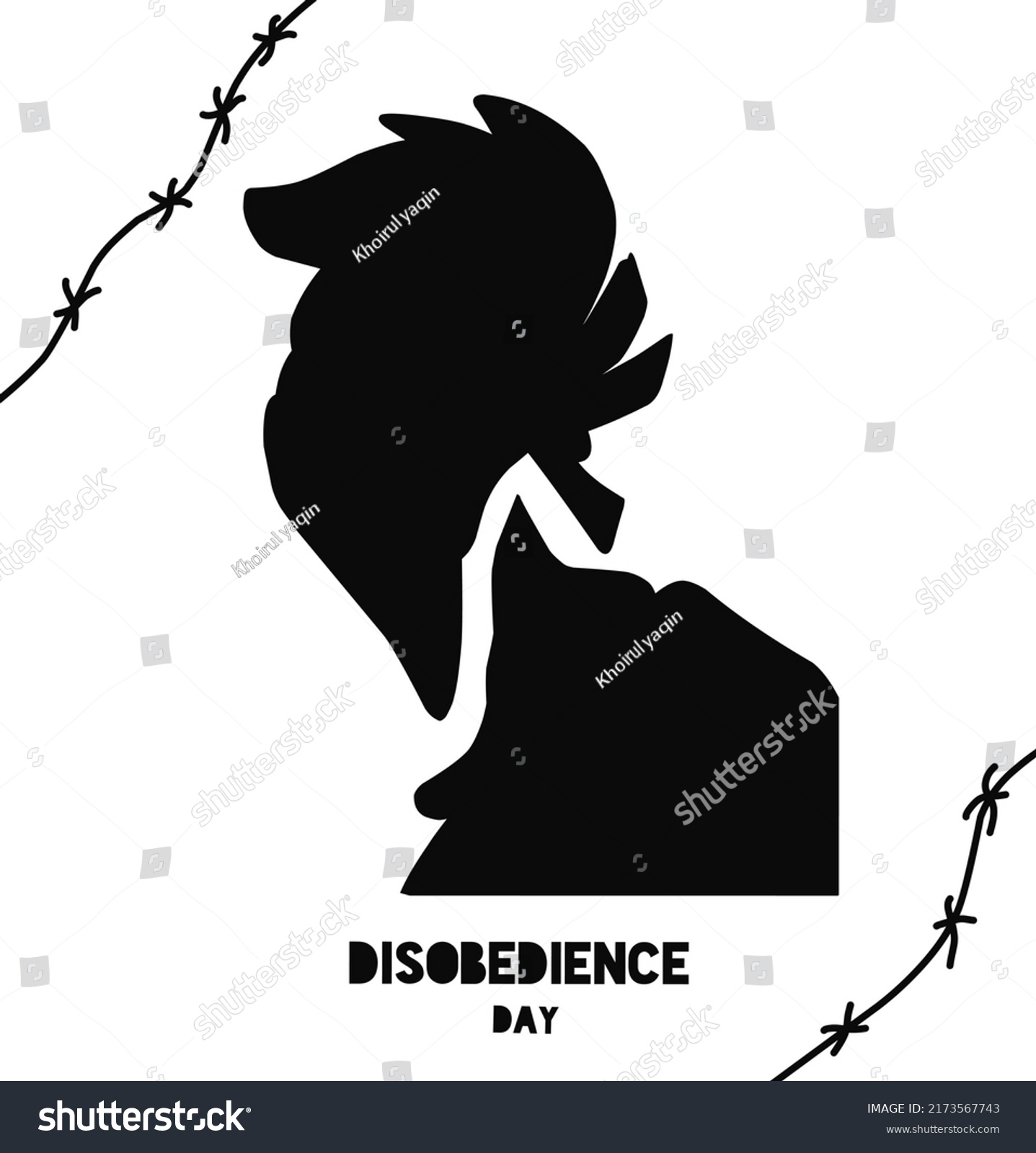 Disobedience Day July 3 Vector Stock Vector (Royalty Free) 2173567743 ...