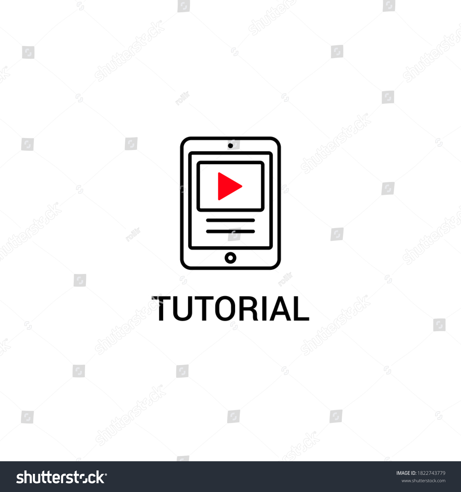 Distance Education Online Learning Logo Concept Stock Vector (Royalty ...