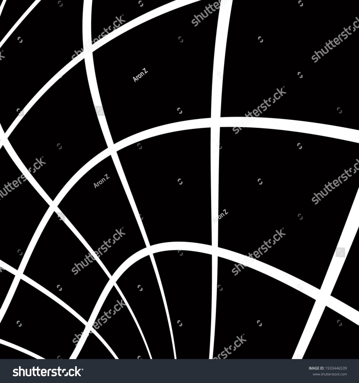 Distorted Squares Monochrome Background Vector Graphics Stock Vector ...