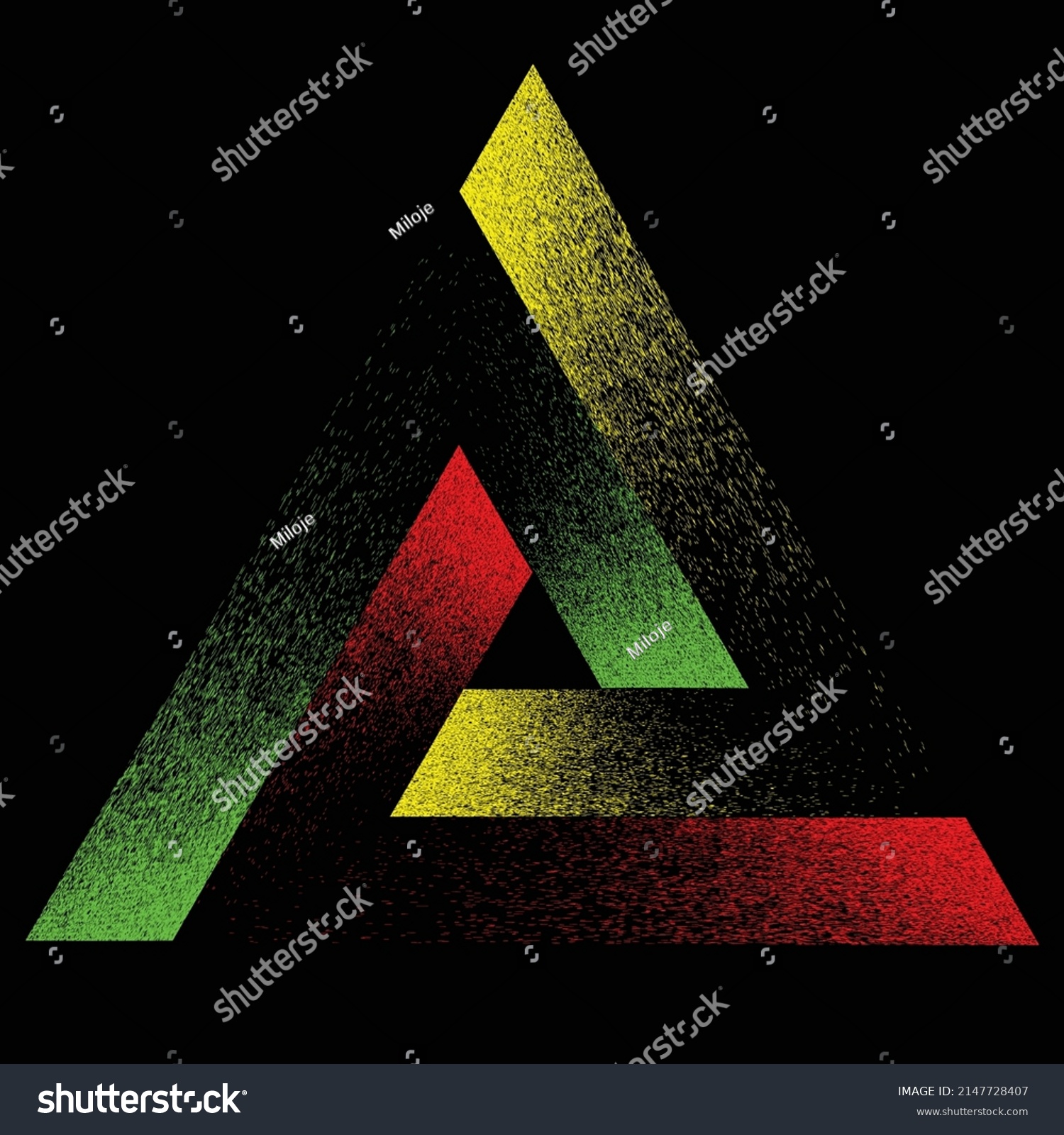 Distress Basic Geometric Shape Design Noise Stock Vector (Royalty Free ...