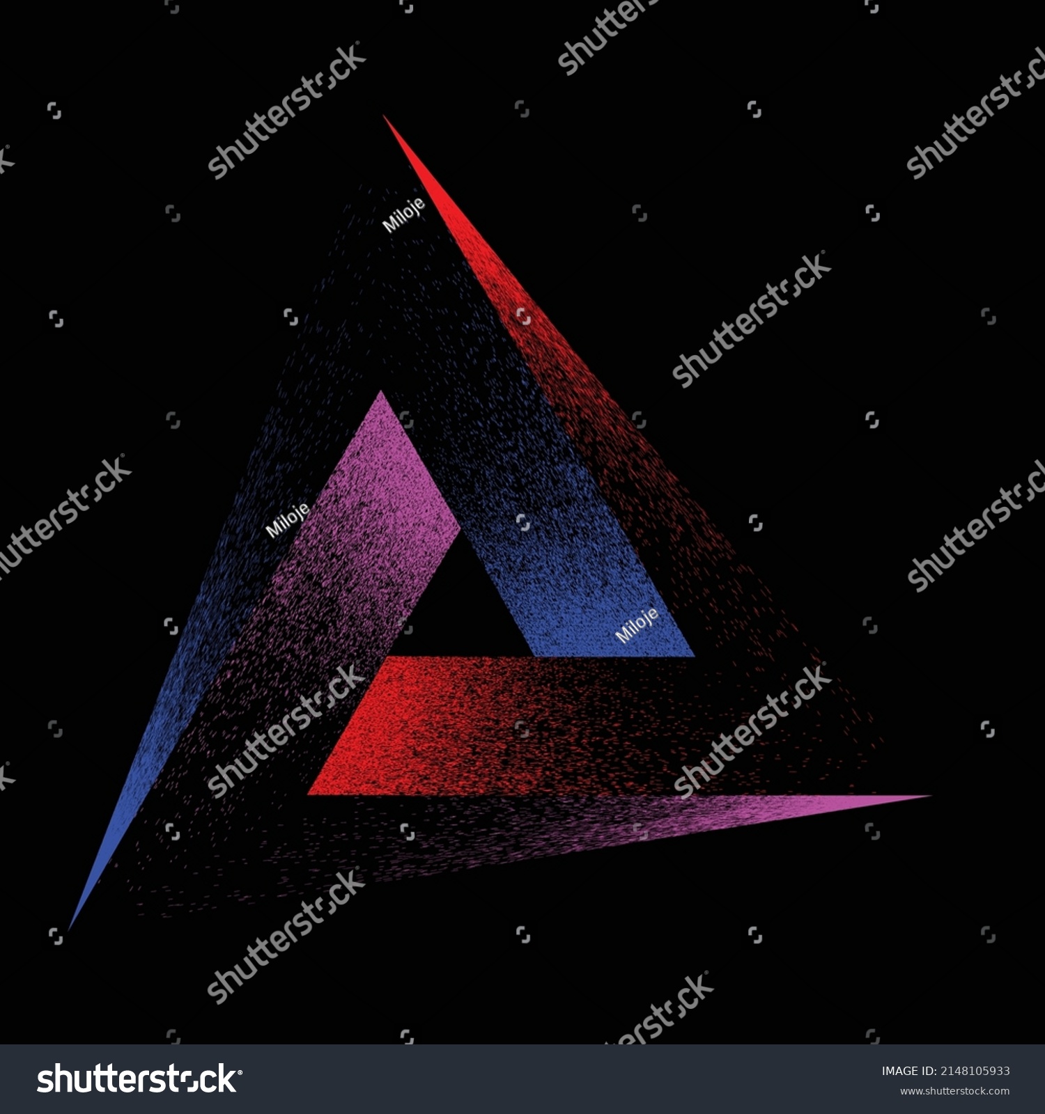 Distress Basic Geometric Shape Design Noise Stock Vector (Royalty Free ...