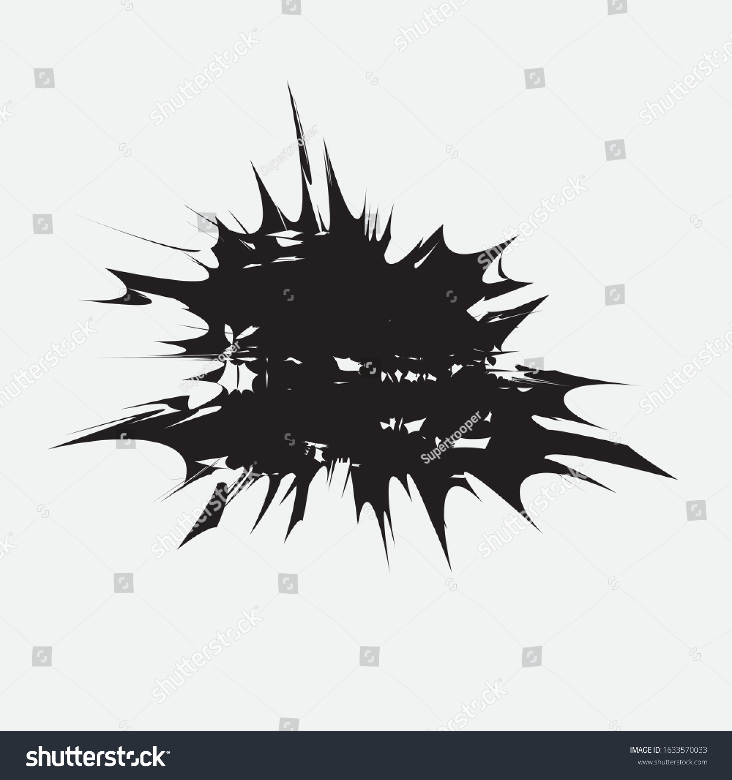 Distress Paint Ink Splash Pattern Mud Stock Vector (Royalty Free ...