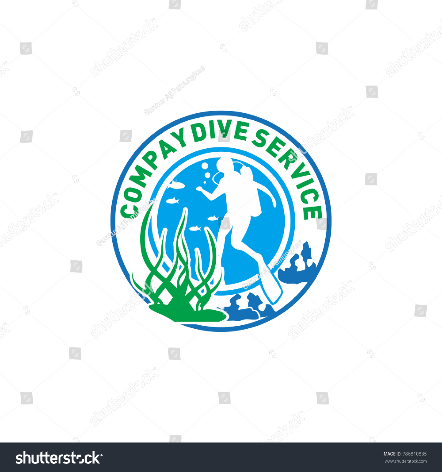 Dive Company Logo Stock Vector (Royalty Free) 786810835 | Shutterstock