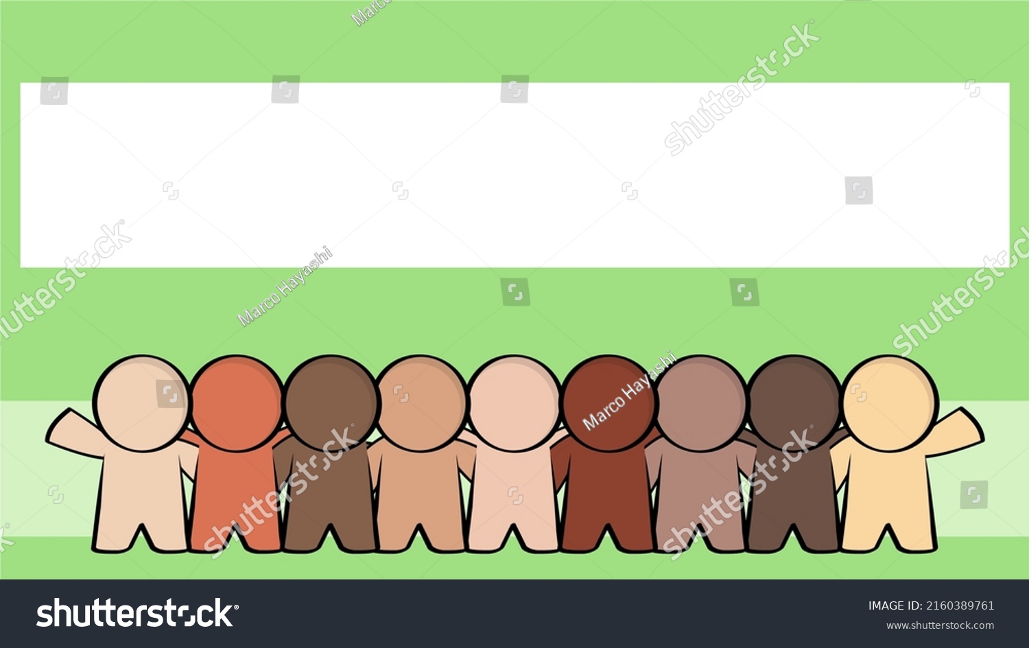Diversity Pictograms Multicultural Background Illustration Vector Stock ...