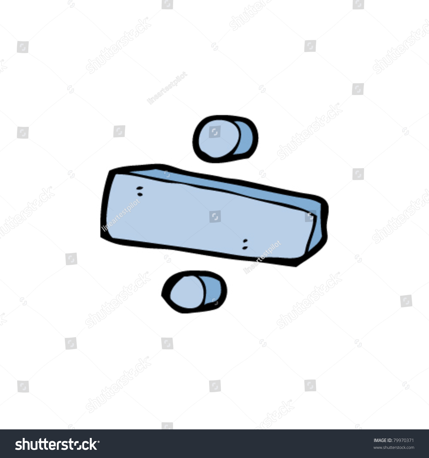 Division Symbol Cartoon Stock Vector Illustration 79970371 : Shutterstock