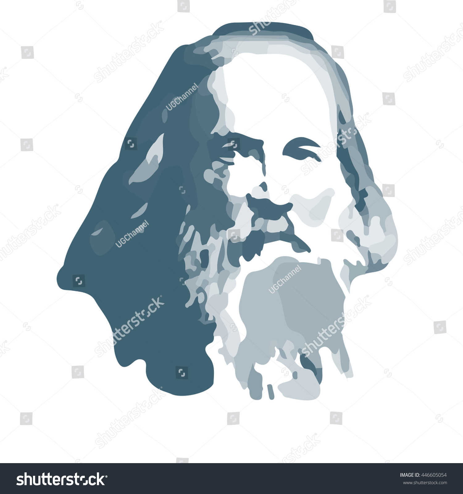 Dmitri Mendeleev Great Chemist Stock Vector (Royalty Free) 446605054 ...