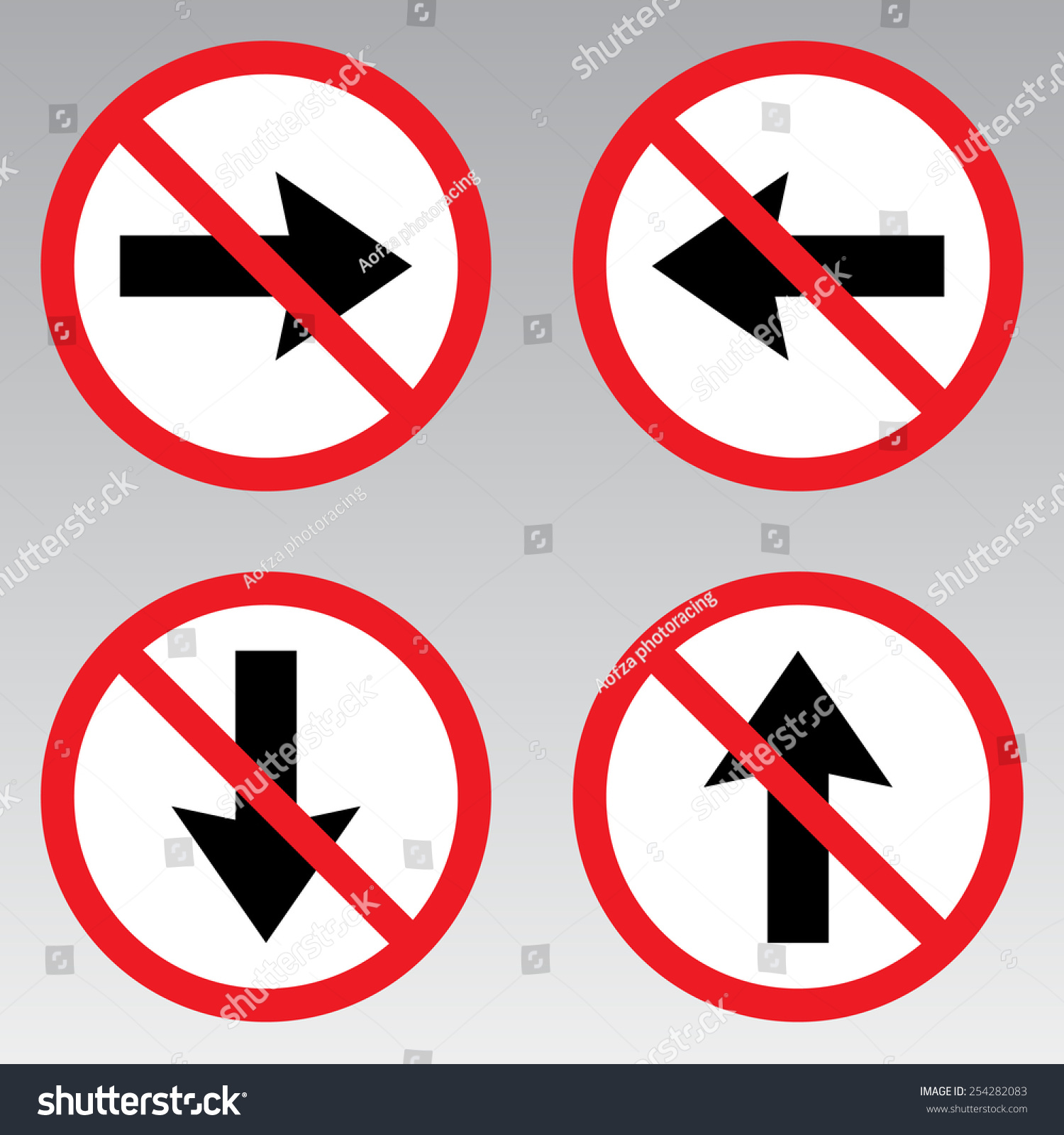 Do Not Direct Back Left Right: เวกเตอร์สต็อก (ปลอดค่าลิขสิทธิ์ ...