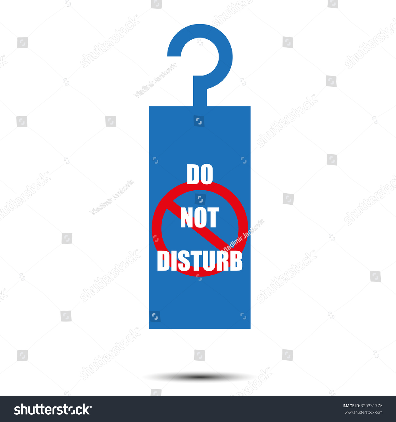 Do Not Disturb Tag Stock Vector (Royalty Free) 320331776 | Shutterstock