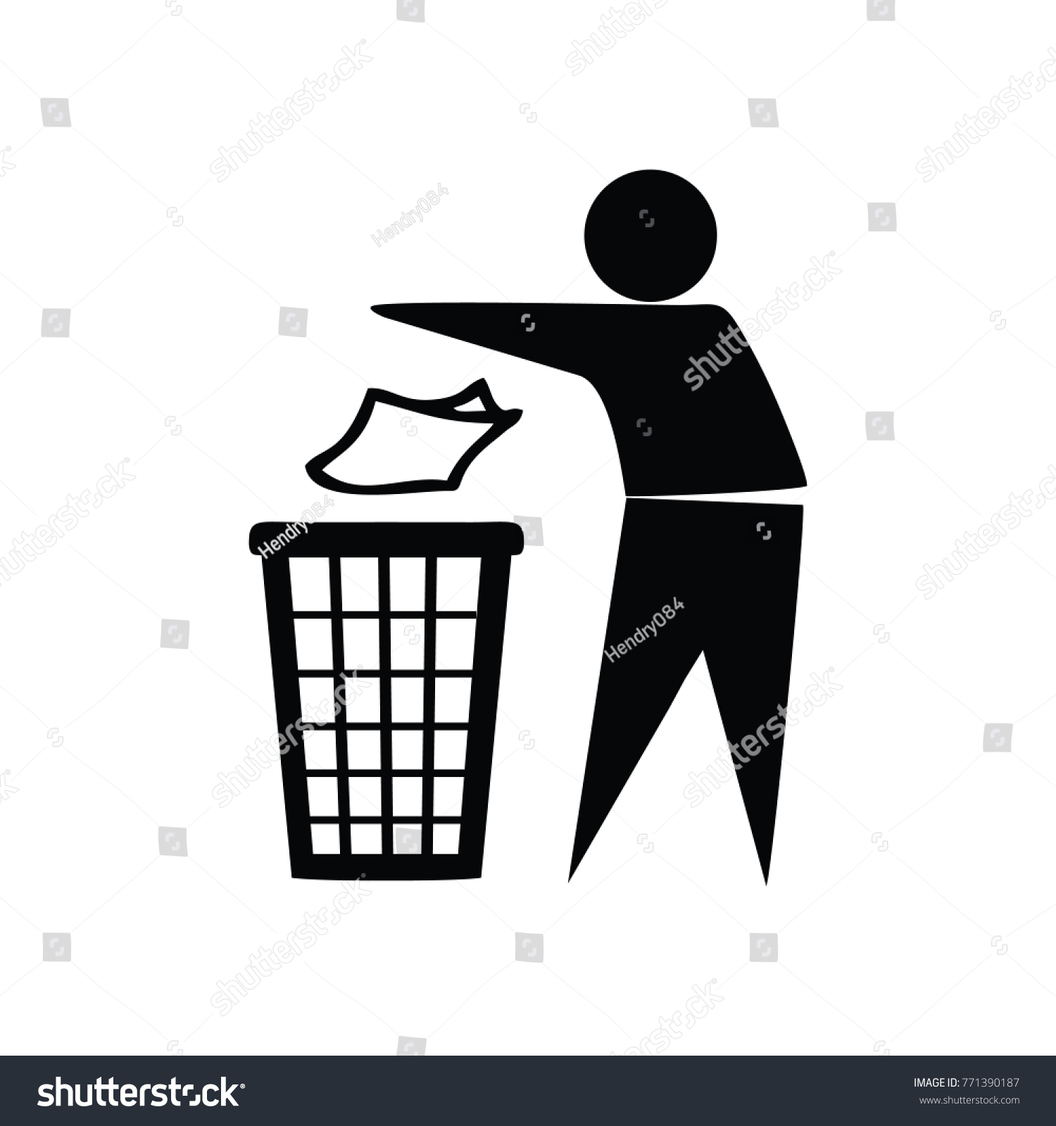 Do Not Litter Icon Logo: Vector có sẵn (miễn phí bản quyền) 771390187 ...