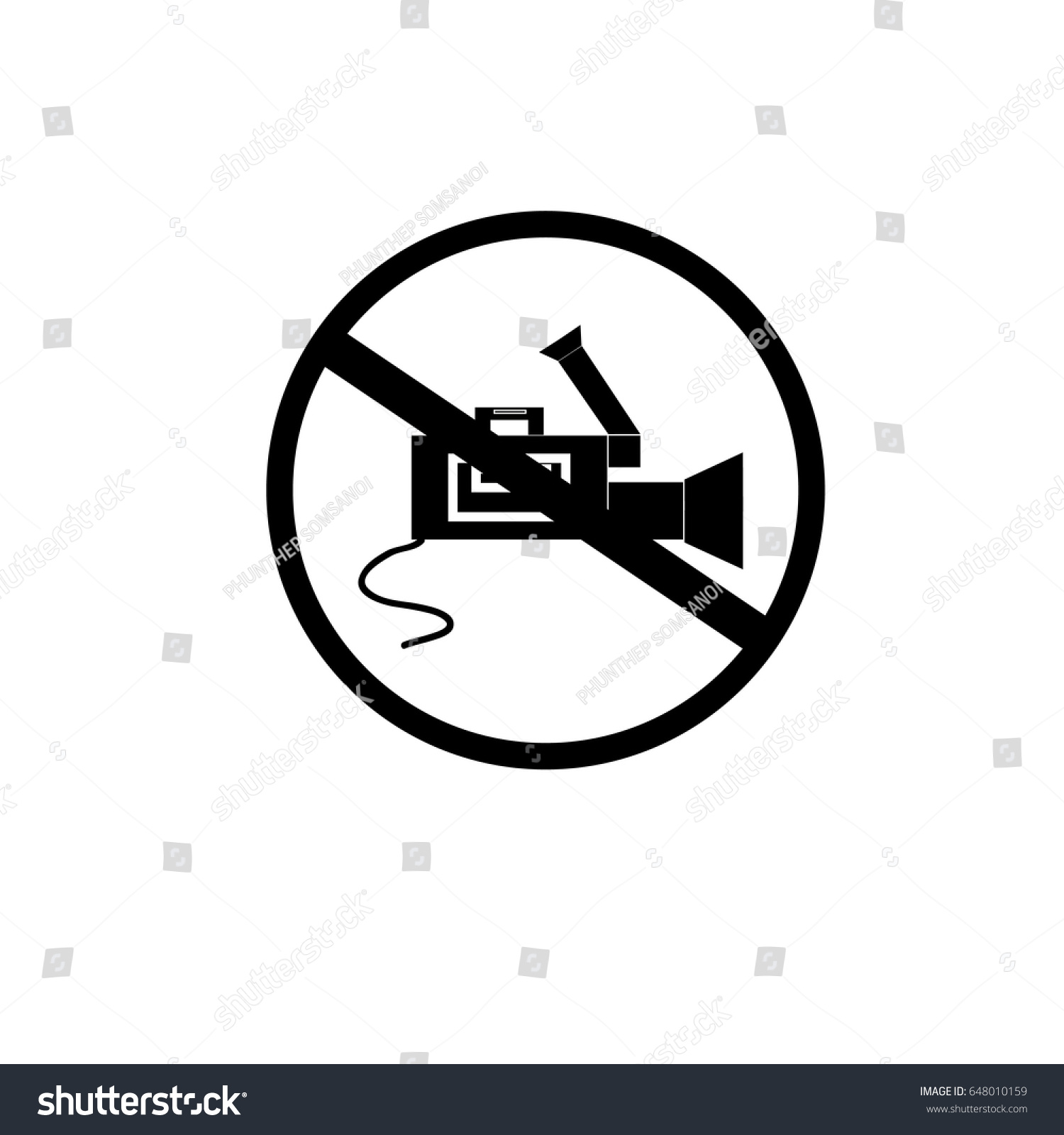 Do Not Video Stock Vector (Royalty Free) 648010159 | Shutterstock