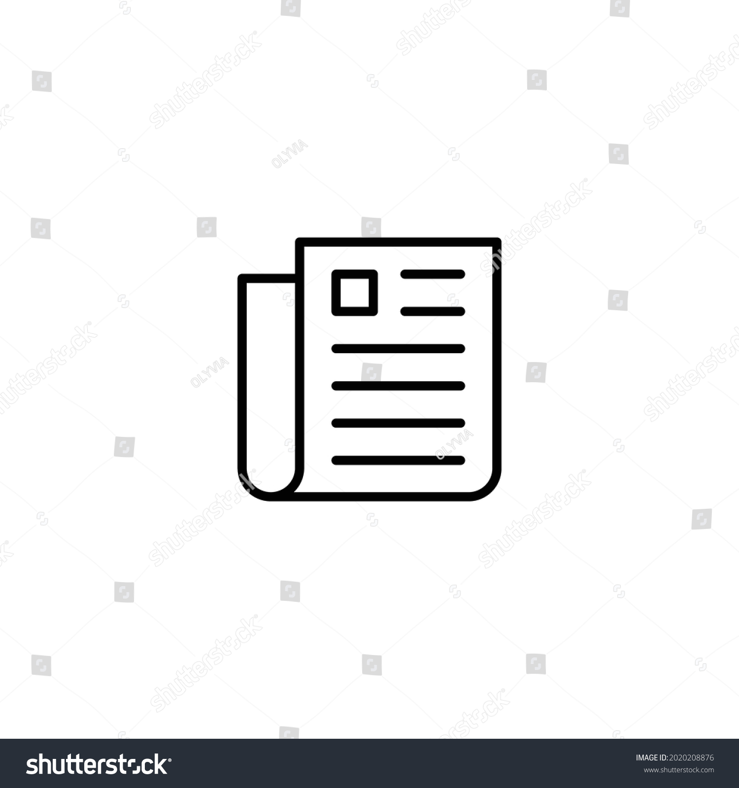 Doccument Icon Doccument Sign Vector Stock Vector (Royalty Free ...
