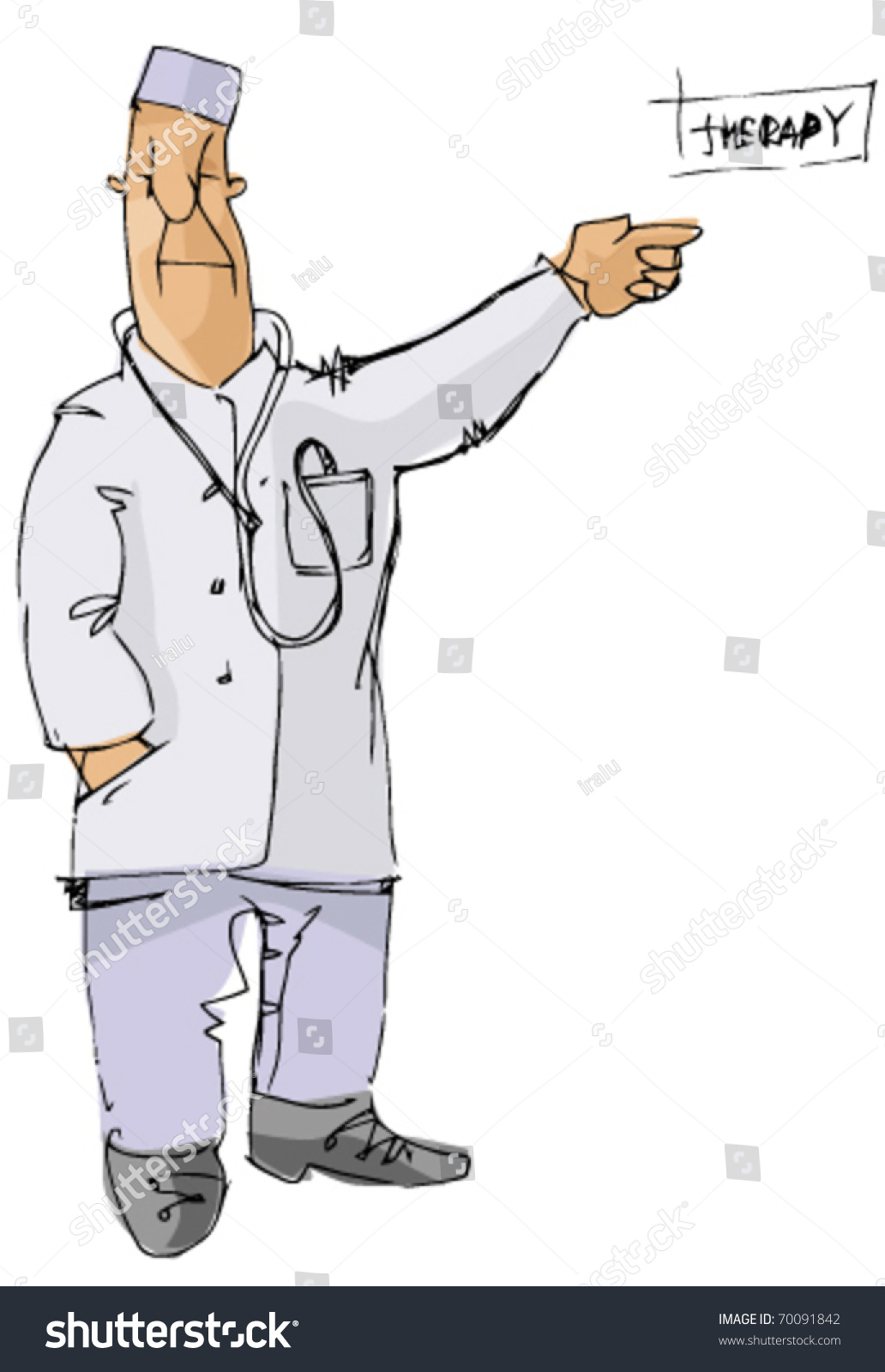 Doctor Stock Vector (Royalty Free) 70091842