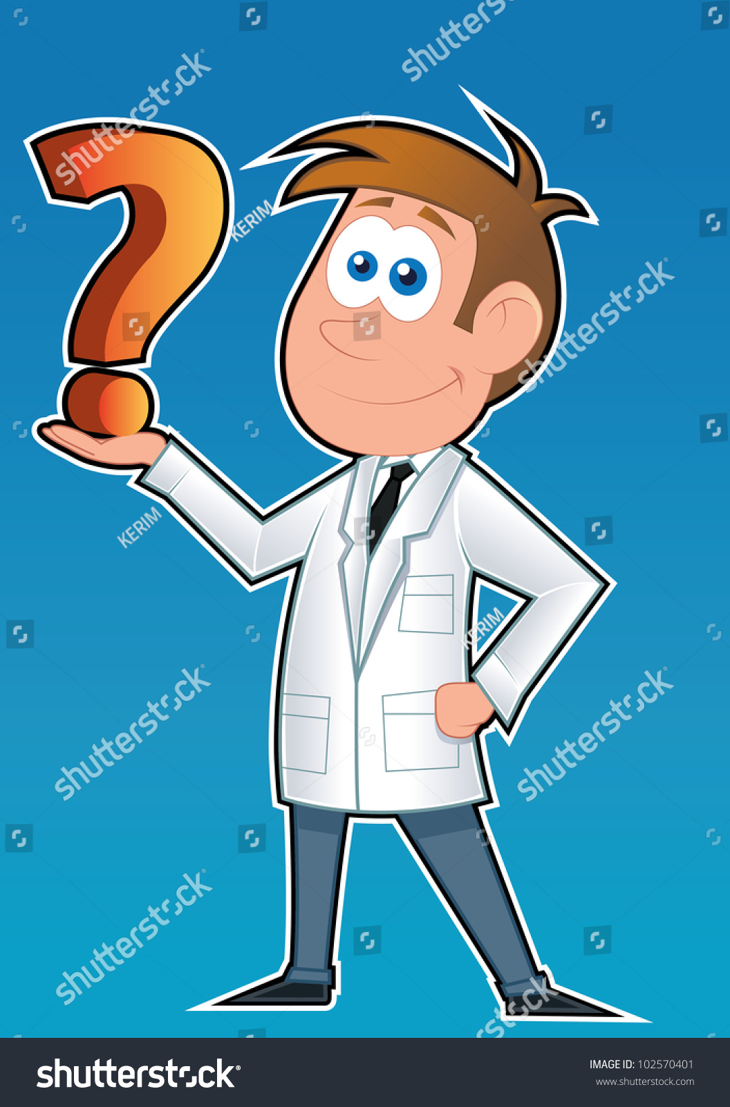 Doctor Question Mark Stock Vector (Royalty Free) 102570401 | Shutterstock