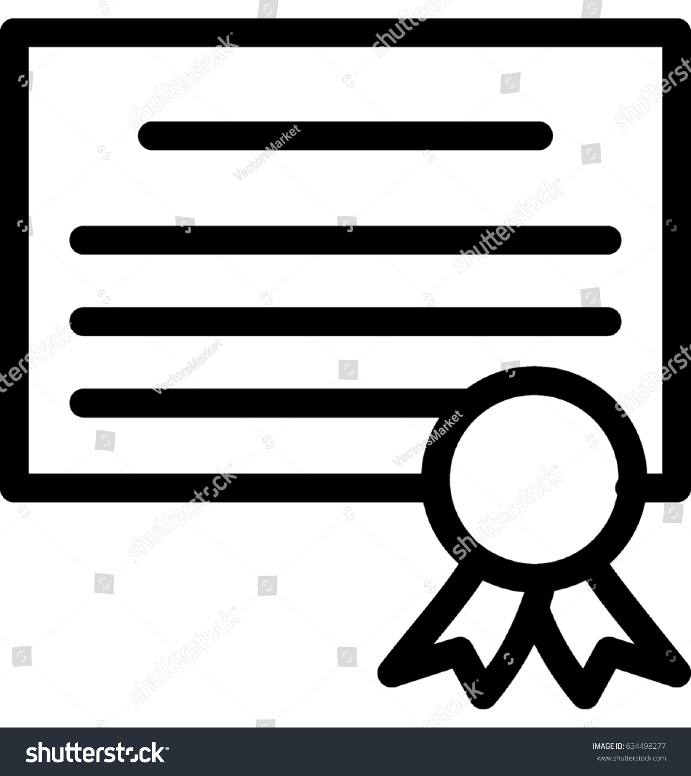 Doctor Degree Vector Icon Stock Vector (Royalty Free) 634498277 ...