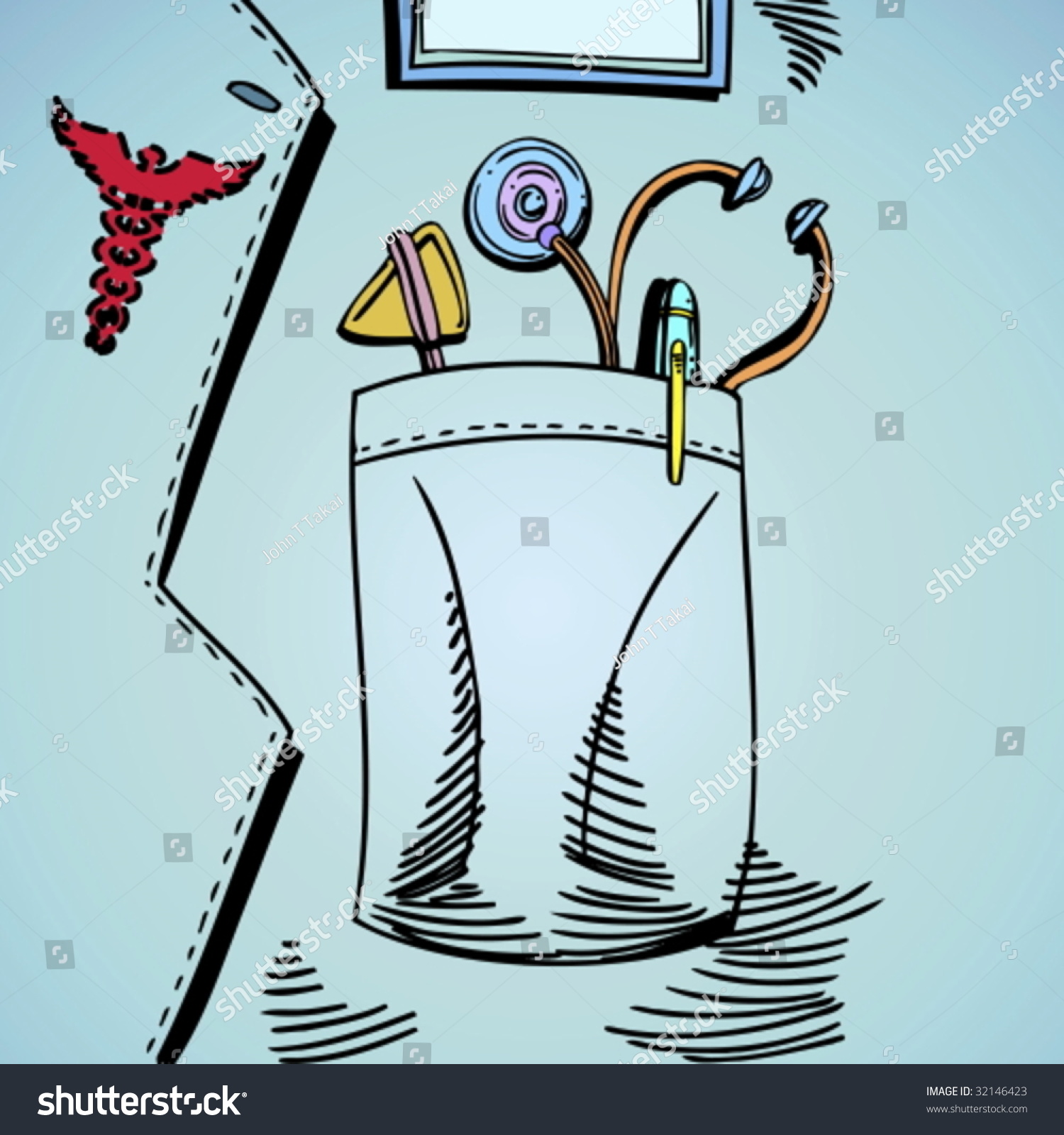 Doctor Pocket Stock Vector (Royalty Free) 32146423 | Shutterstock