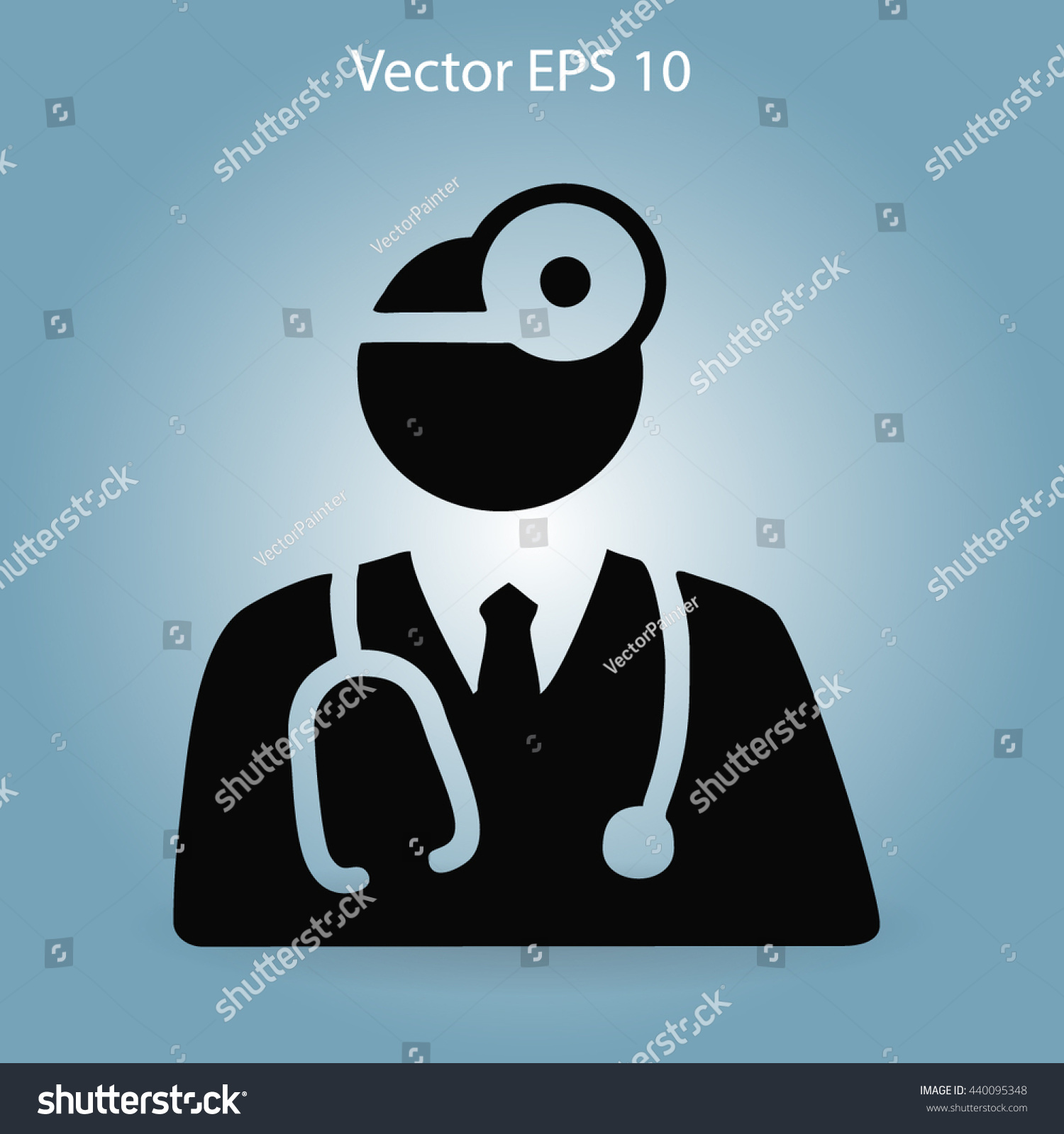 Doctor Vector Illustration: vector de stock (libre de regalías ...