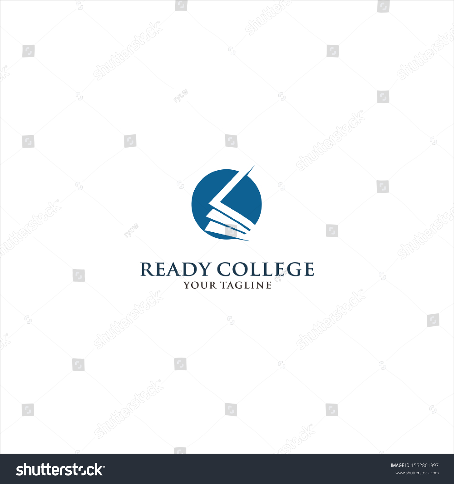 Document Logo Design Idea Inspiration Stock Vector (Royalty Free ...