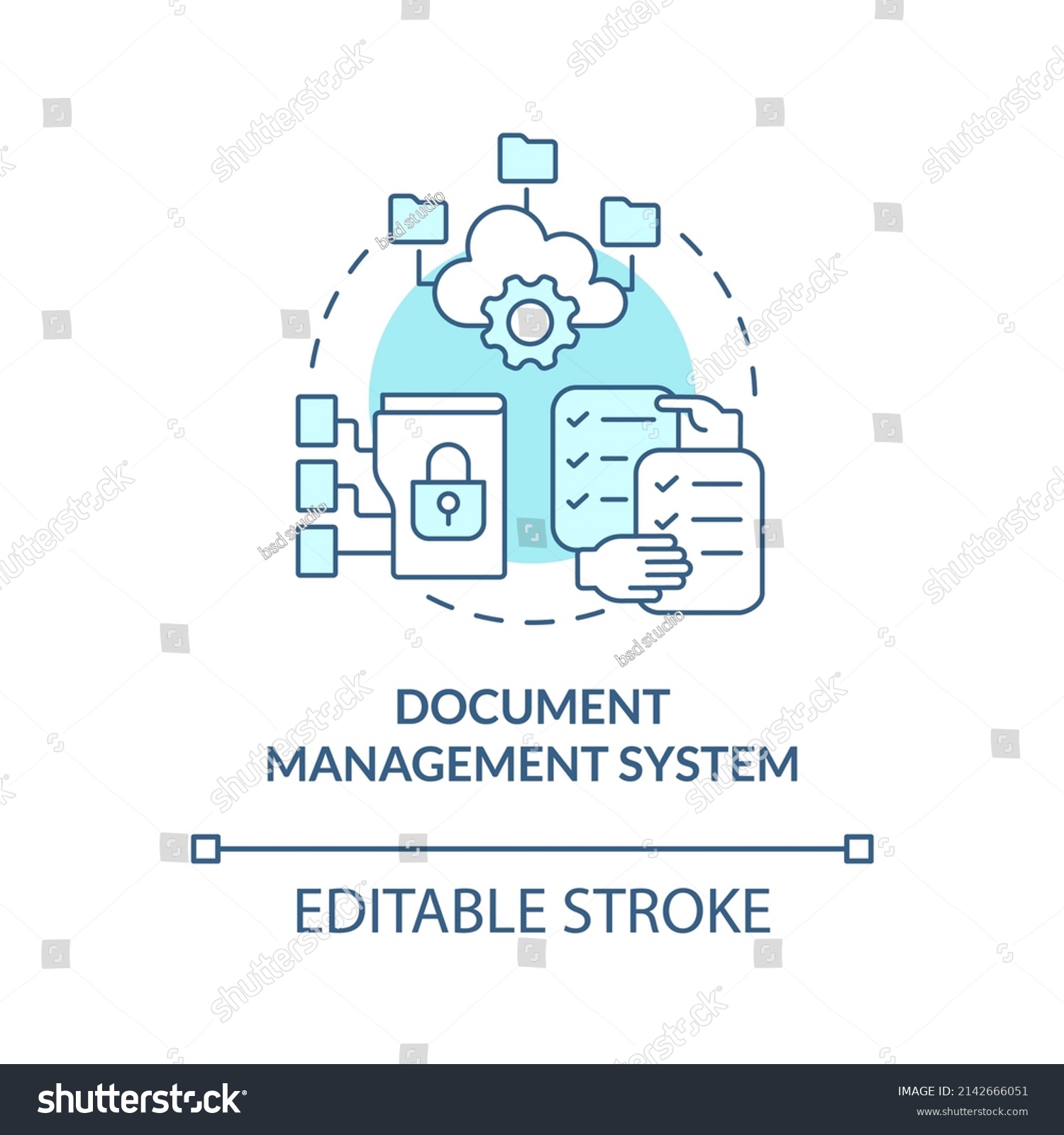 Document Management System Turquoise Concept Icon Stock Vector (Royalty ... Document Management System Turquoise Concept Icon Stock Vector (Royalty ...