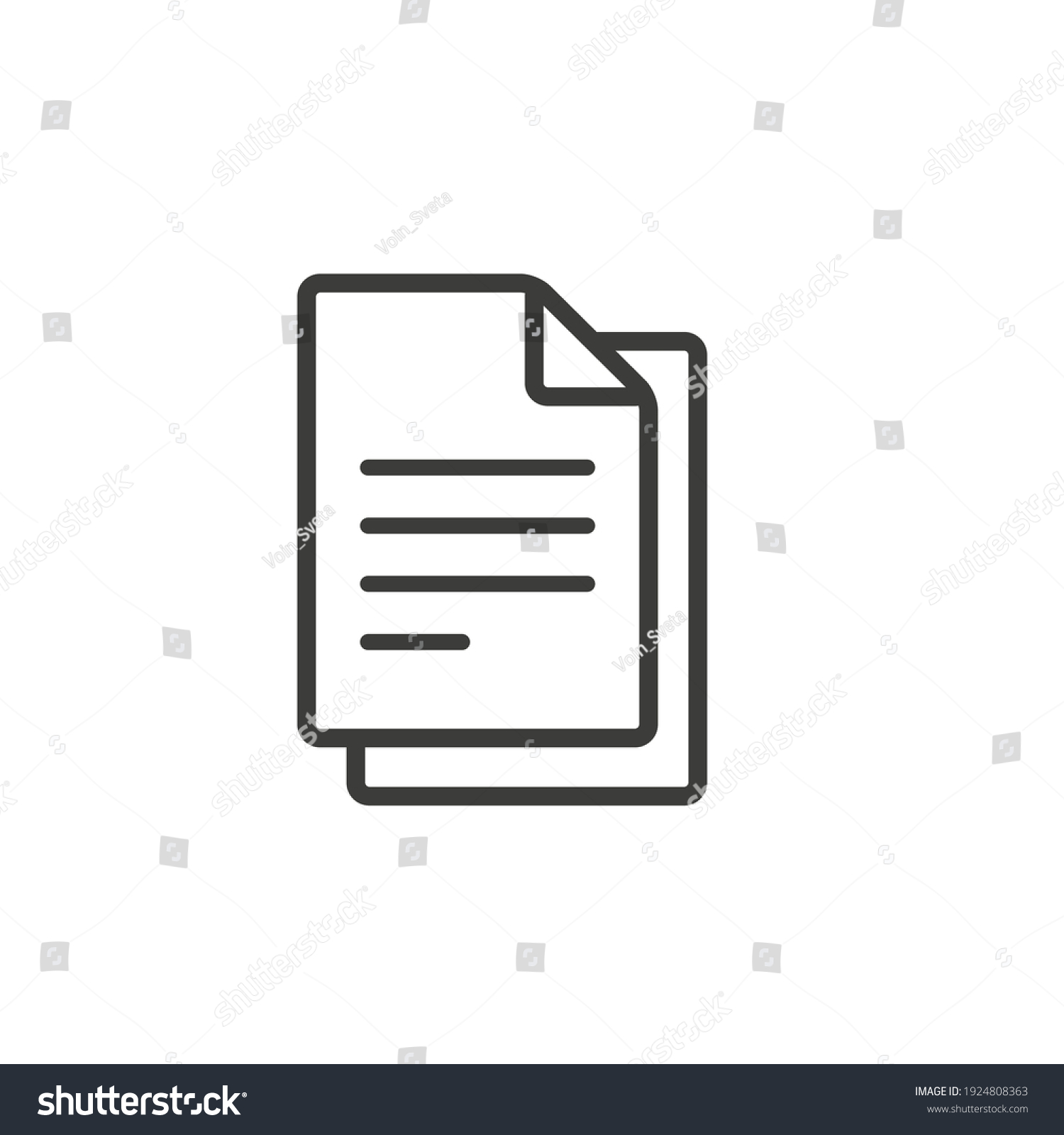 255,904 Paper sheets icon Images, Stock Photos & Vectors | Shutterstock
