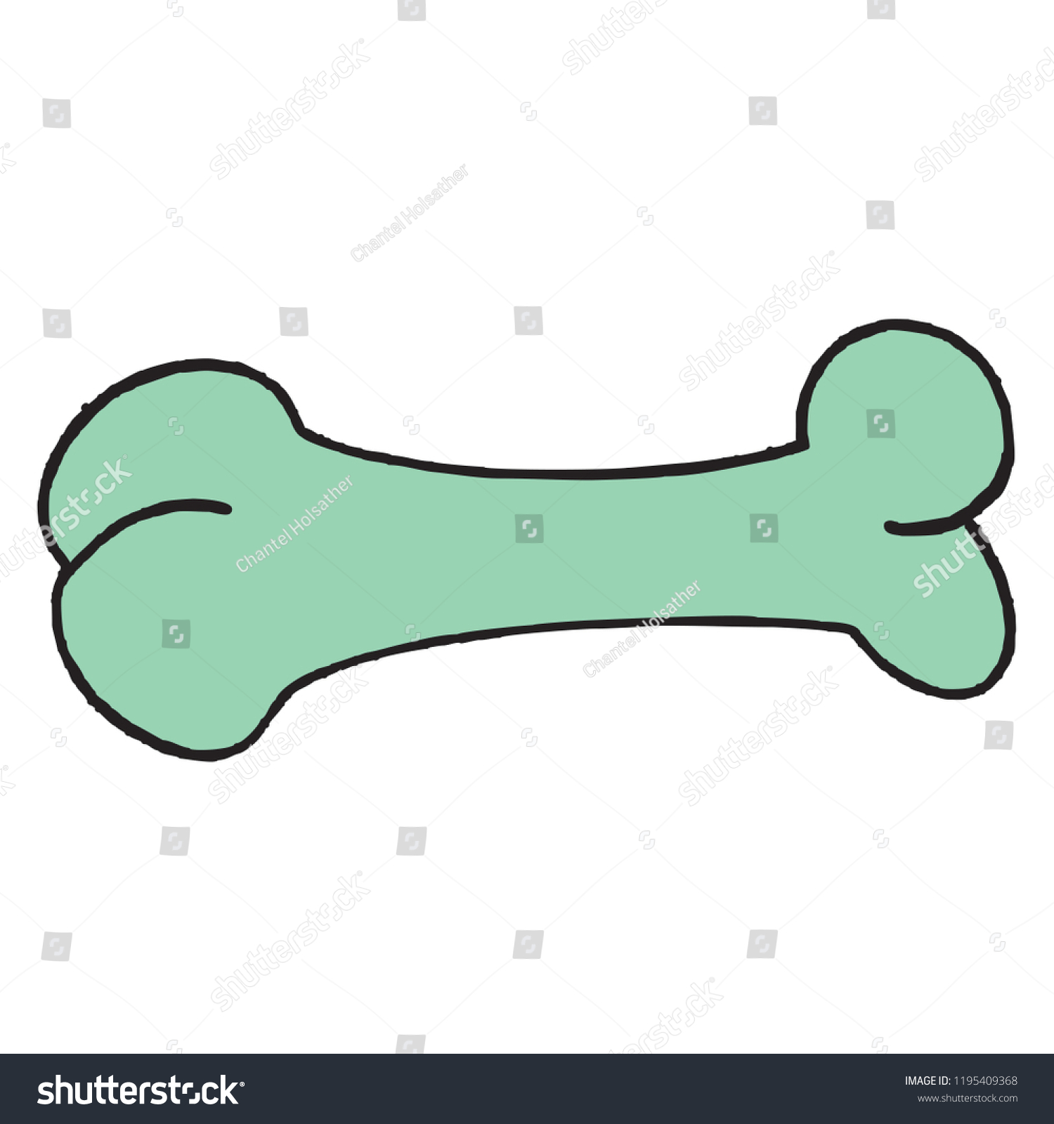 Dog Bone Vector Lineart: เวกเตอร์สต็อก (ปลอดค่าลิขสิทธิ์) 1195409368 ...